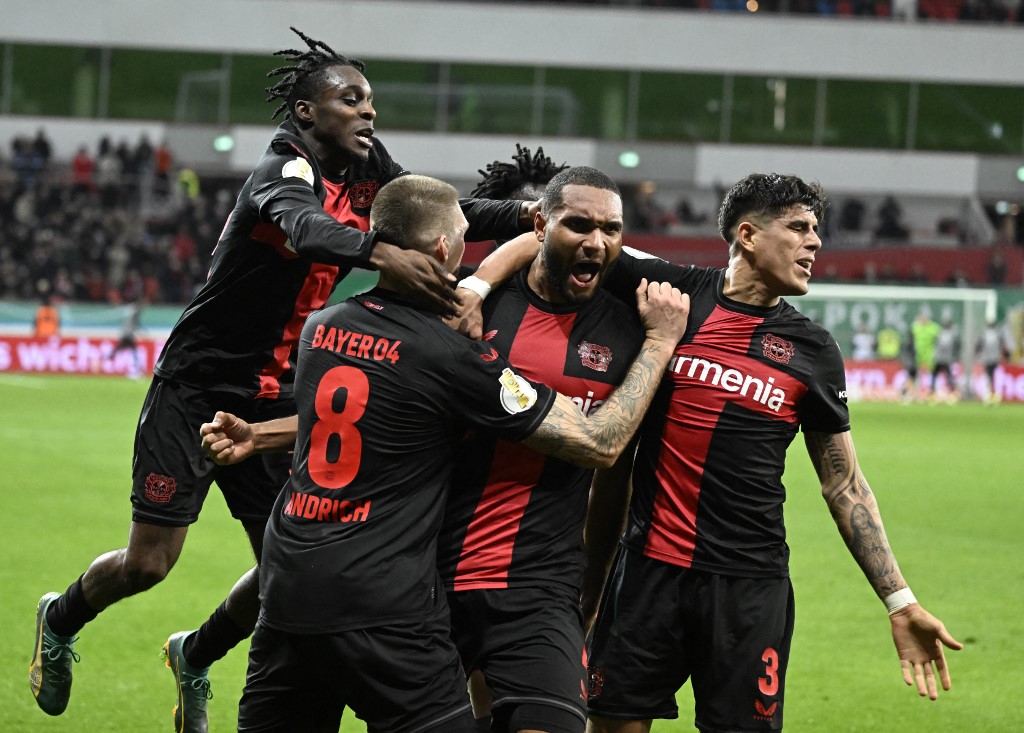 Confira galeria de imagens da vitória do Bayer Leverkusen sobre o ...