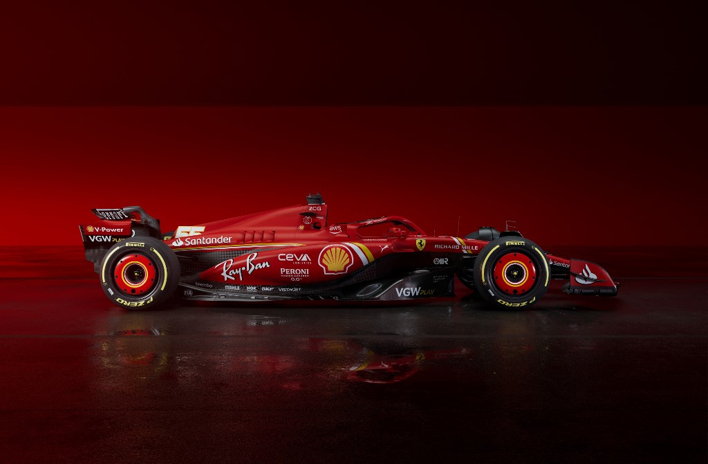 Ferrari apresenta carro para 2024