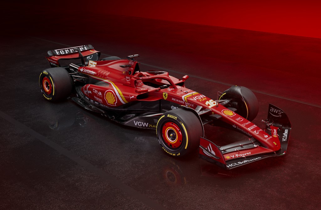 Ferrari apresenta carro para 2024