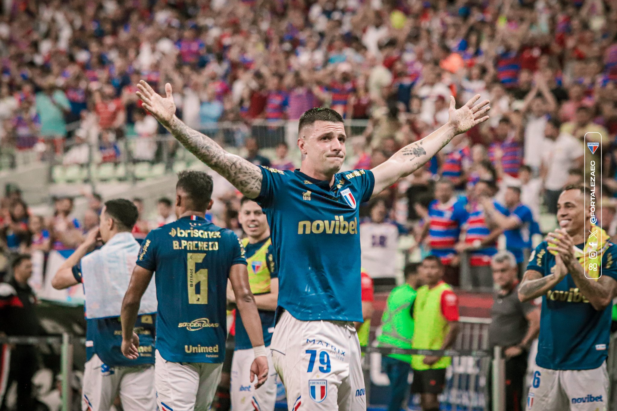 Fortaleza soma nove vitórias consecutivas como mandante na temporada ...