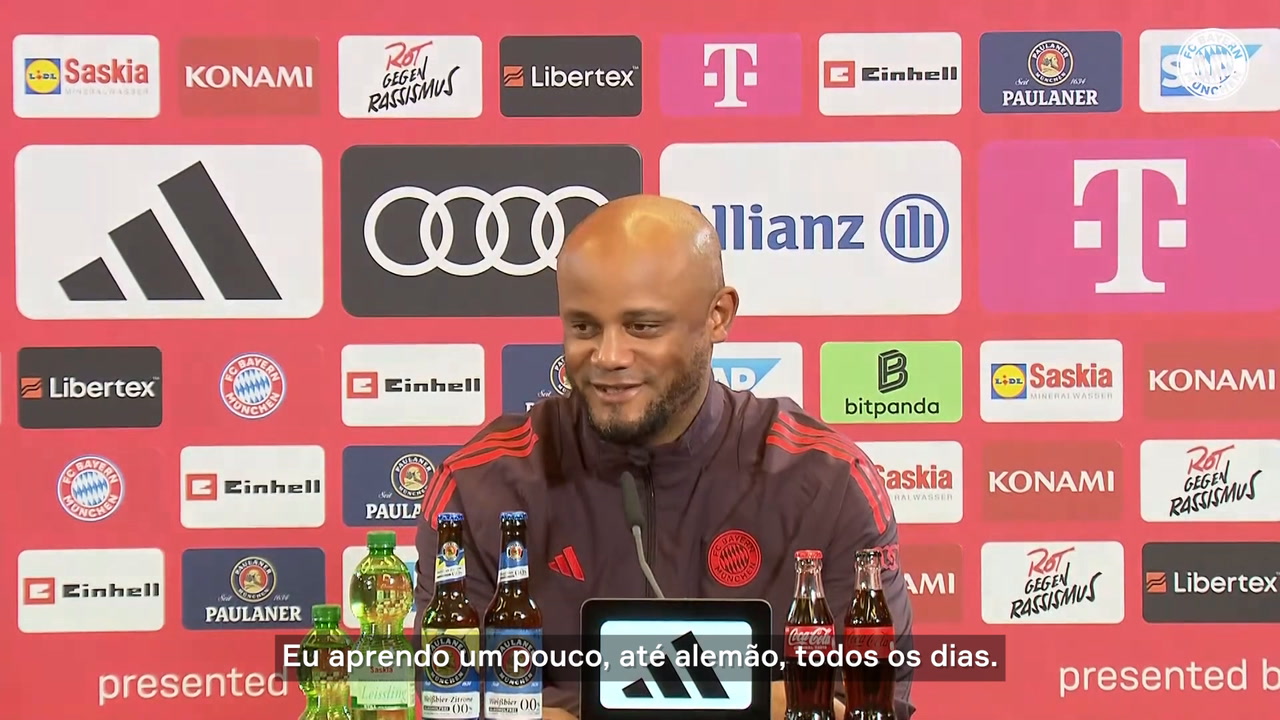 Kompany comenta adaptação e táticas no Bayern de Munique - Gazeta Esportiva