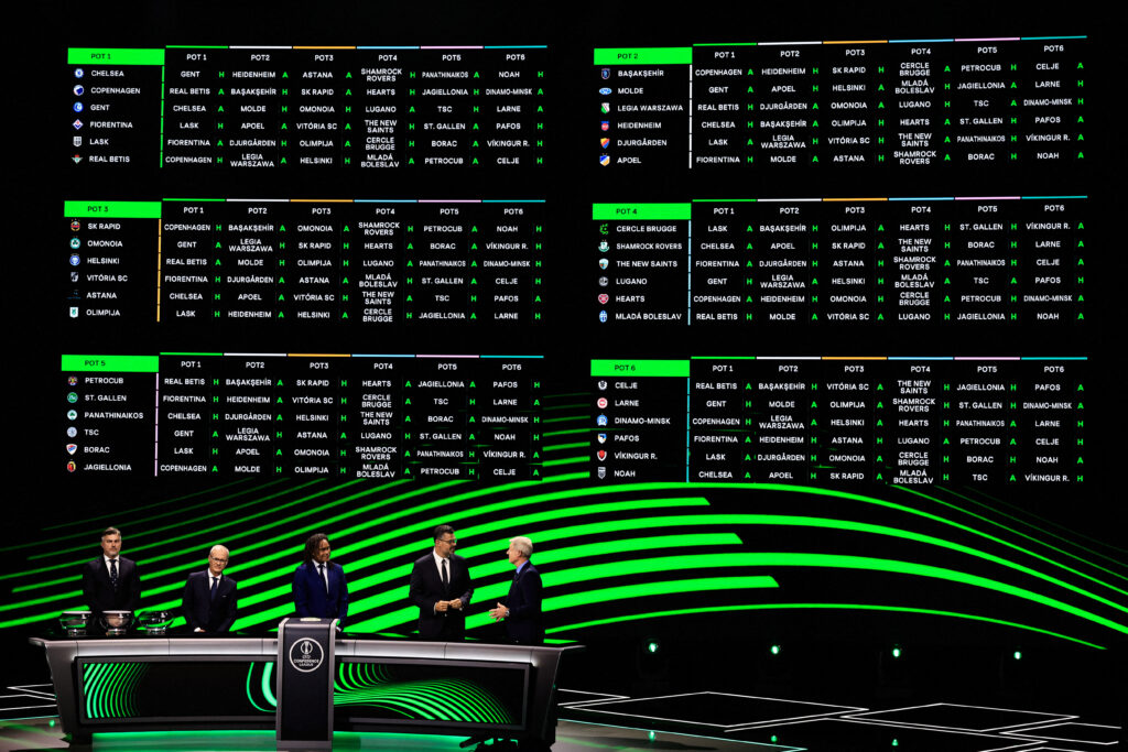 Veja todos os duelos da primeira fase da Conference League - Gazeta ...