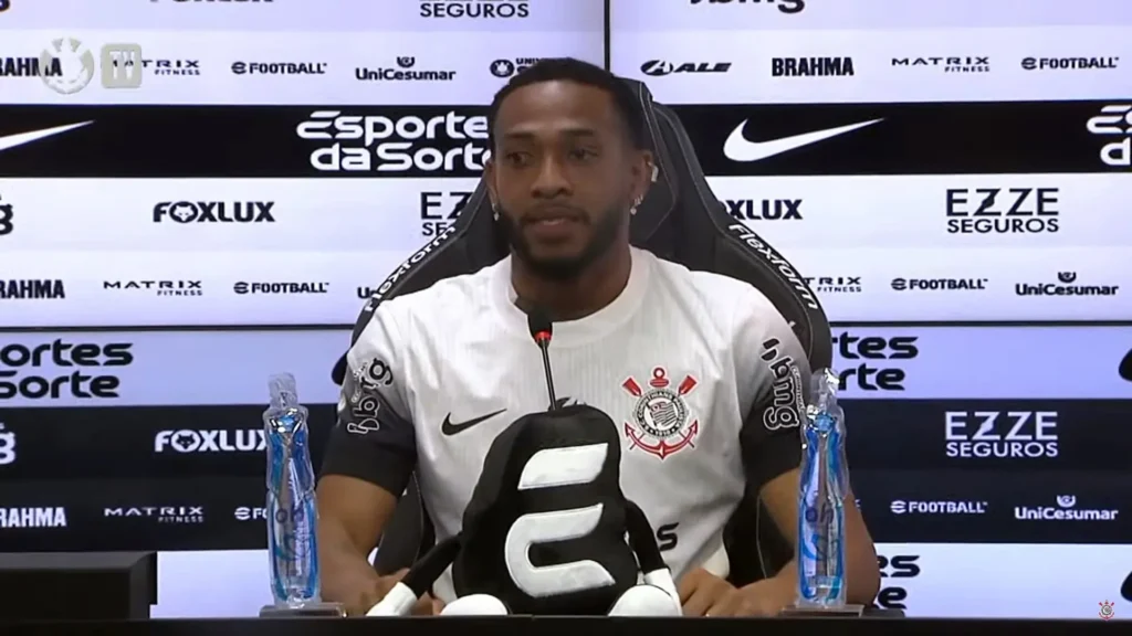 Camisa 70! José Martínez é apresentado no Corinthians; veja | Gazeta Esportiva