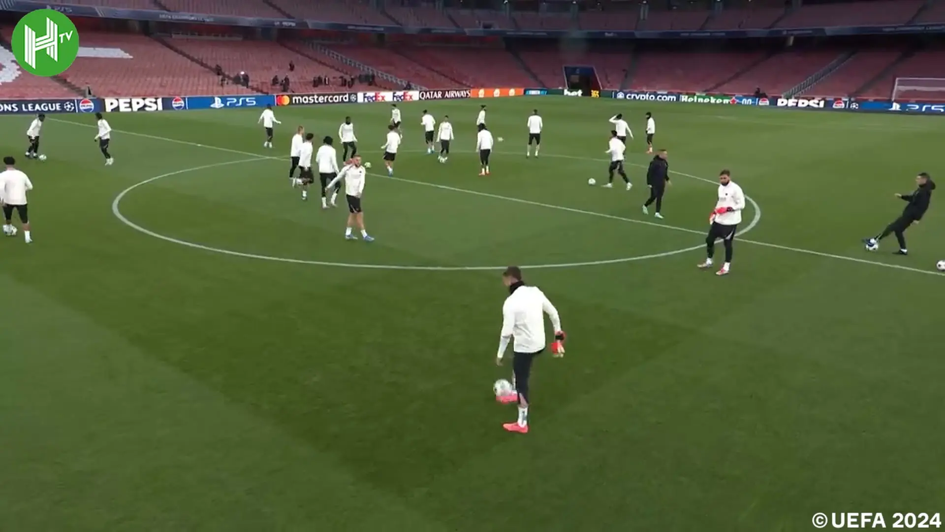 PSG treina antes de enfrentar o Arsenal na Champions League; confira ...