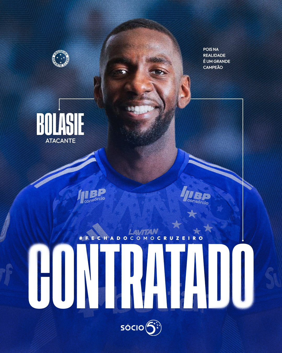 Cruzeiro anuncia contratação do atacante Bolasie, ex-Criciúma; veja ...