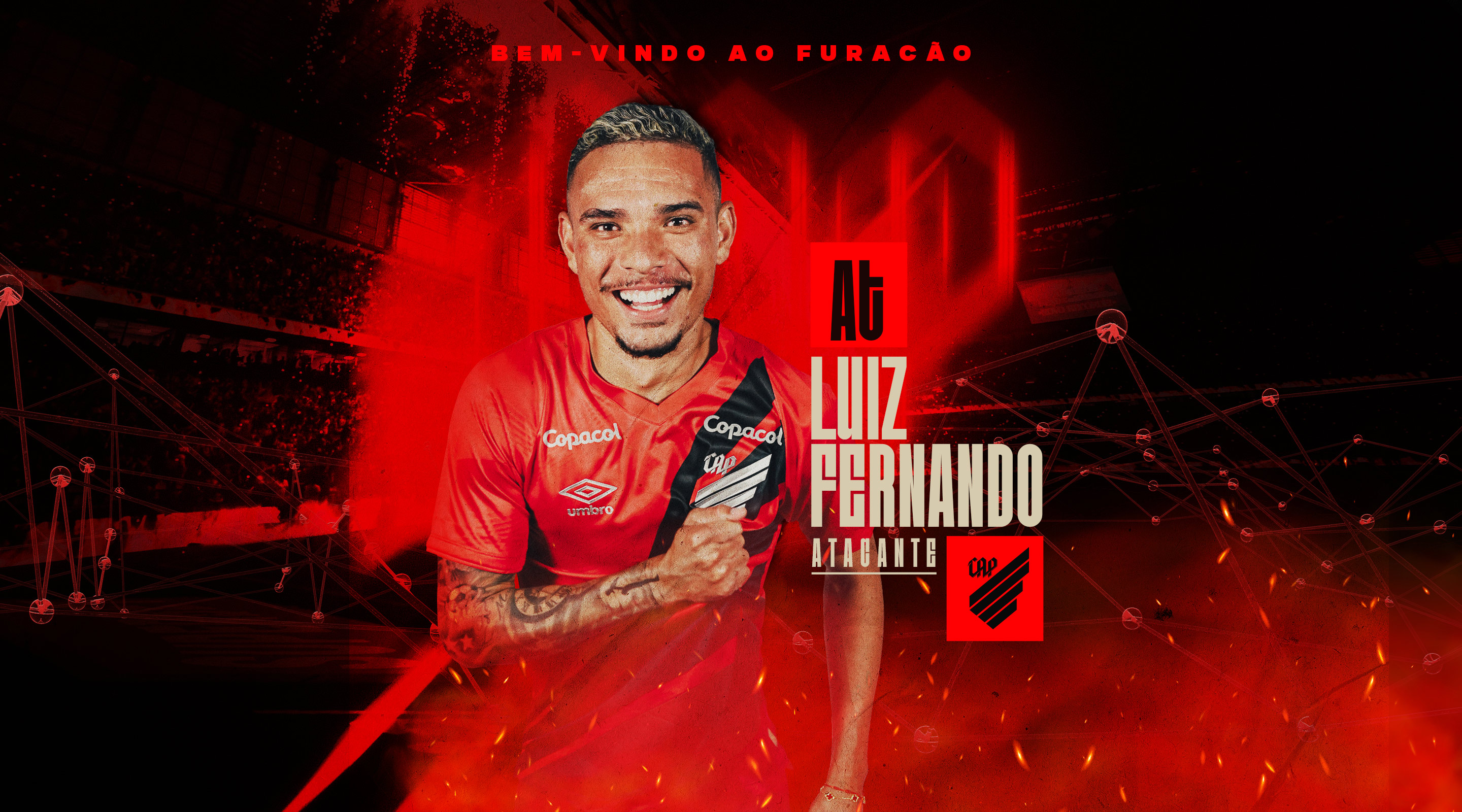 Athletico-PR confirma chegada do atacante Luiz Fernando; confira ...