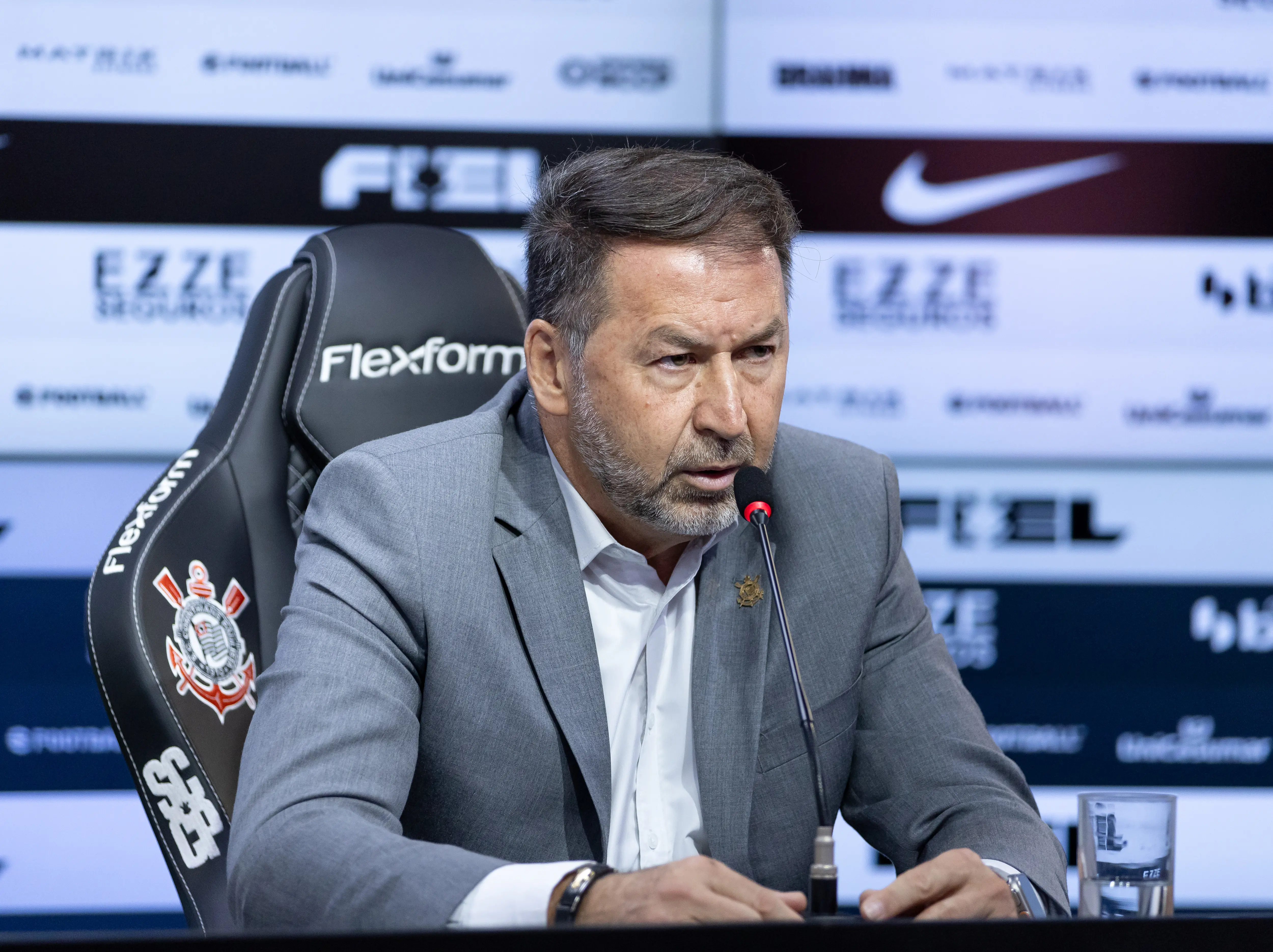 Augusto Melo avalia primeiro ano à frente do Corinthians e quer manter ...