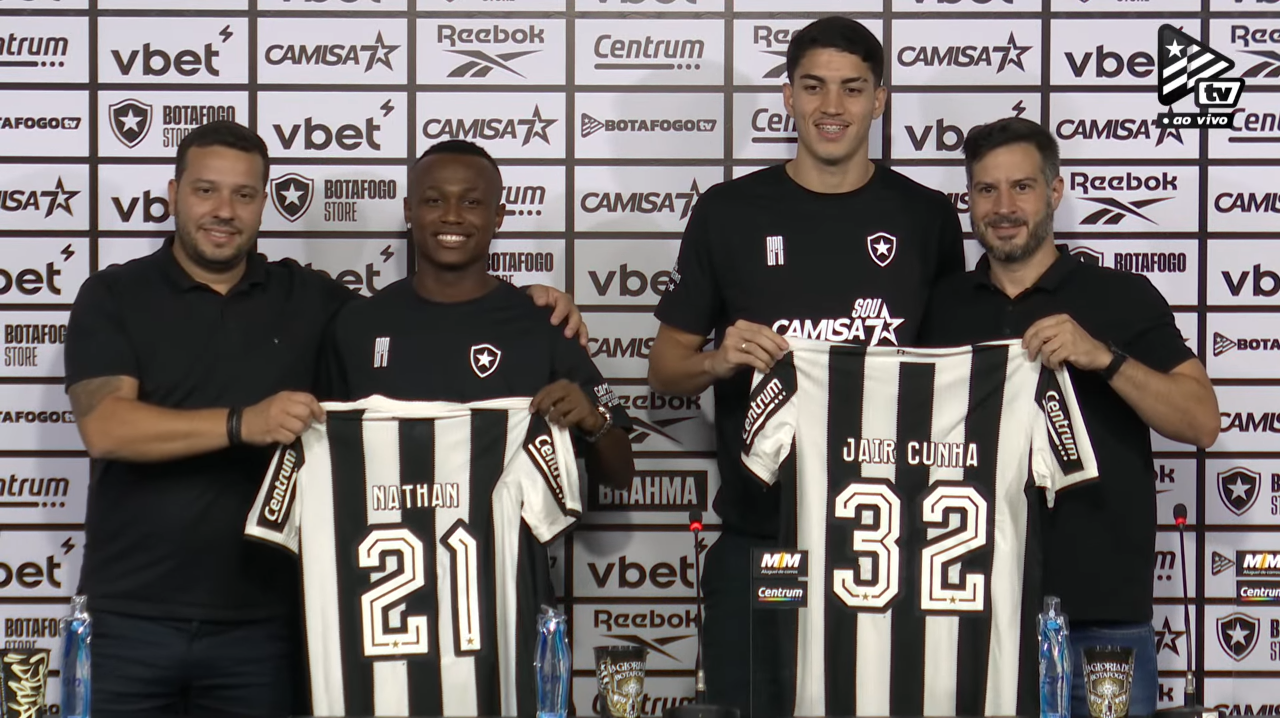 Jair e Nathan Fernandes falam sobre expectativas no novo clube - Gazeta Esportiva