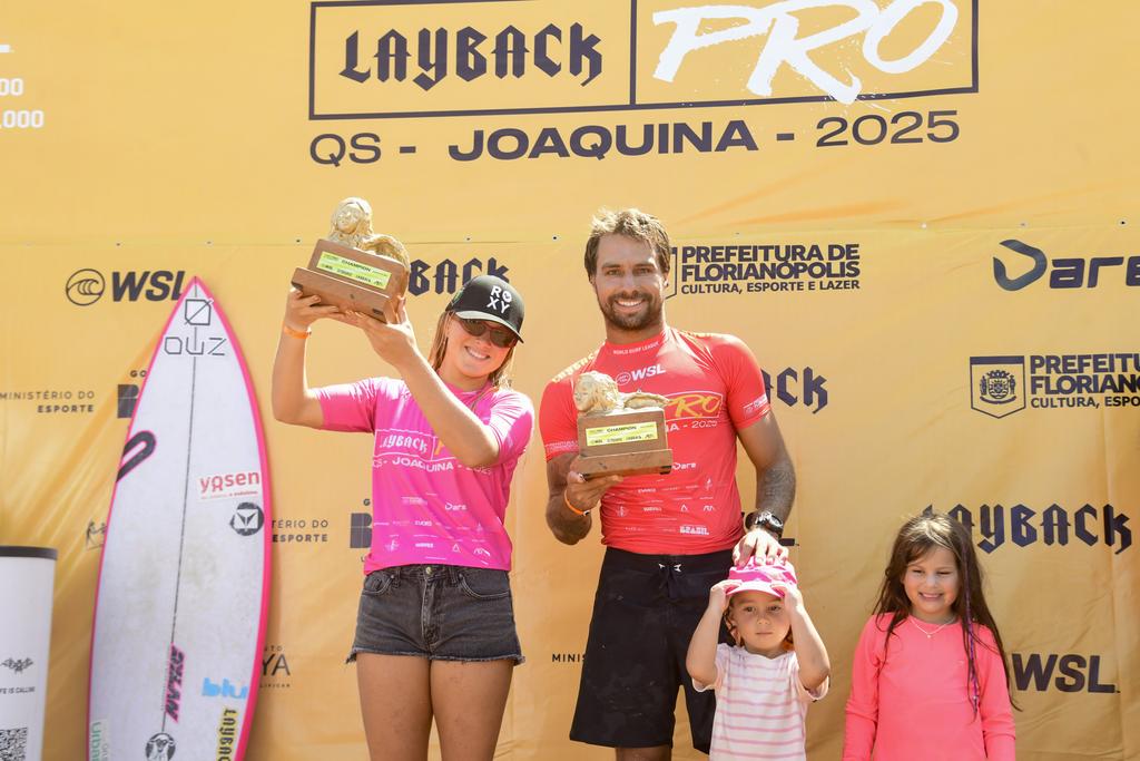 Laura Raupp e Lucas Silveira conquistam o inédito bicampeonato no WSL ...