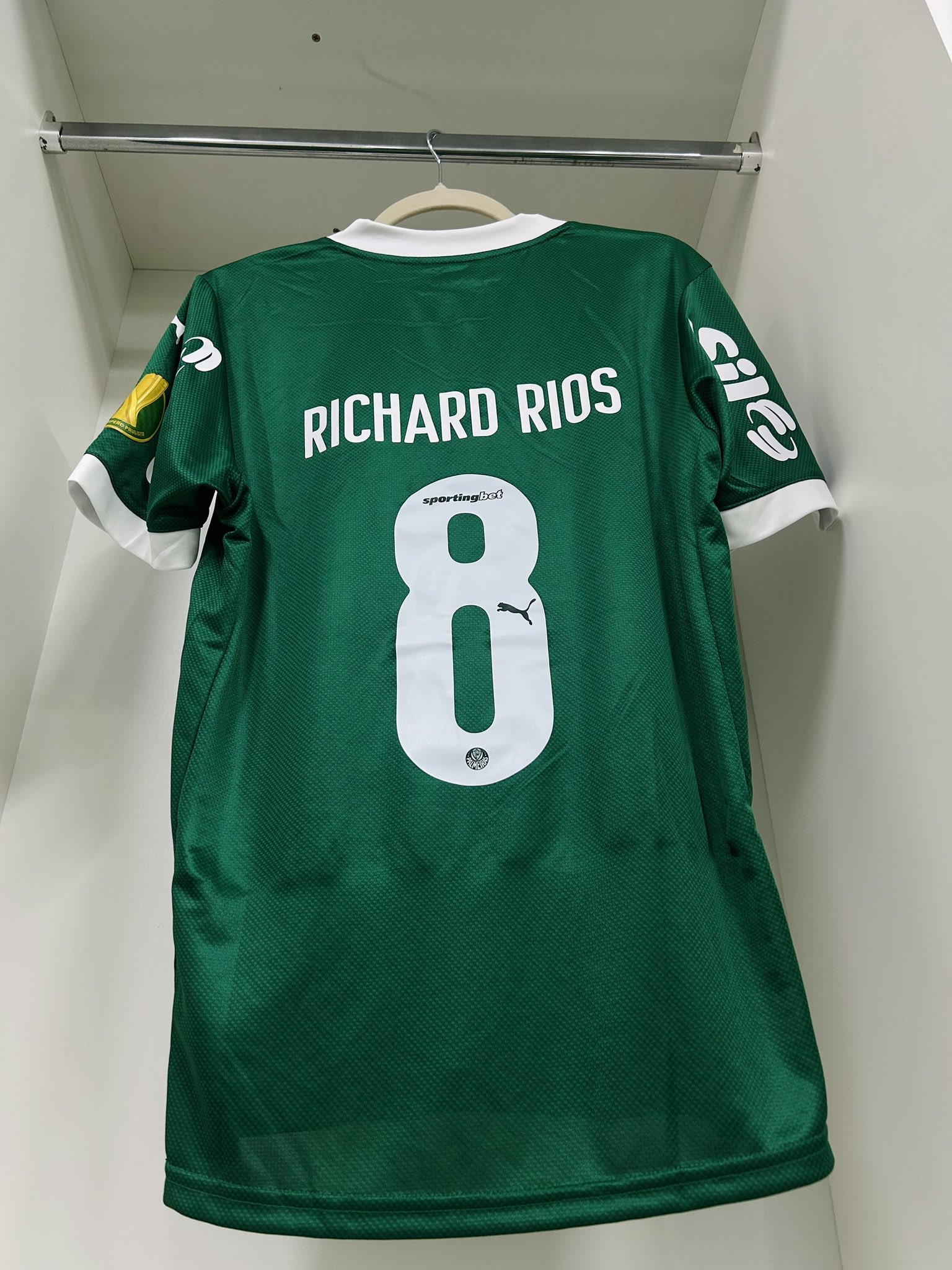 Richard Ríos estreia novo número de camisa pelo Palmeiras em duelo ...