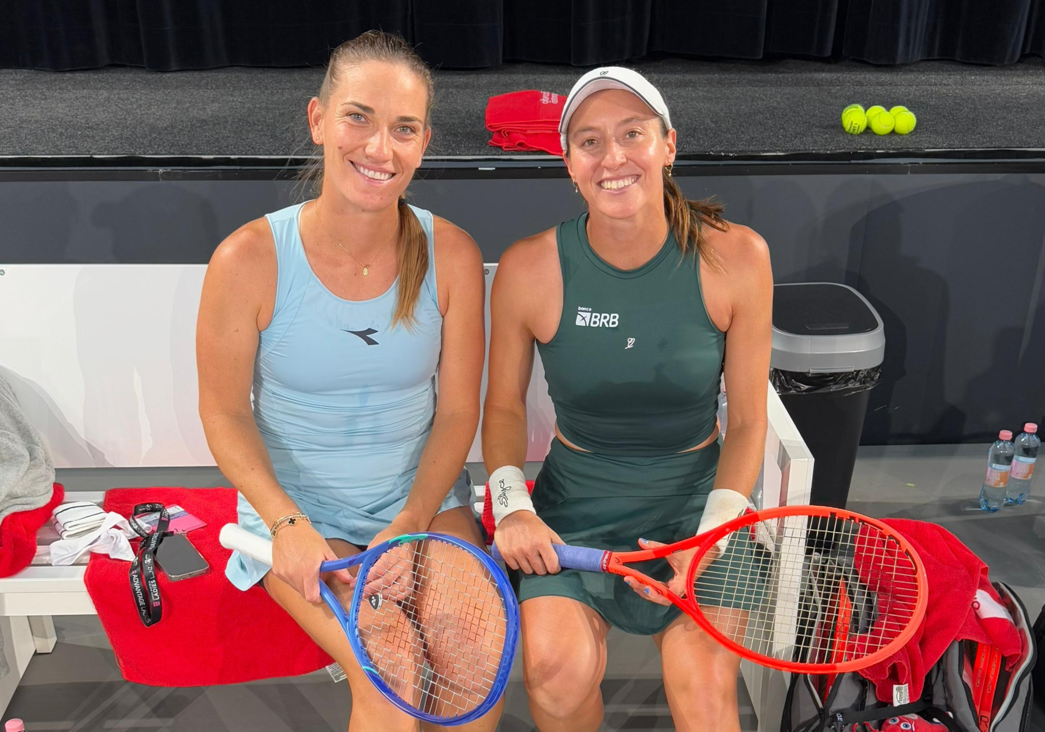 Luisa Stefani e Babos vencem e vão à semi do WTA de Stuttgart