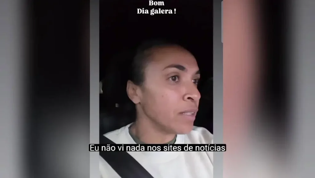 Marta diz que não assistiu jogo da Seleção, mas parabeniza jogadoras ...