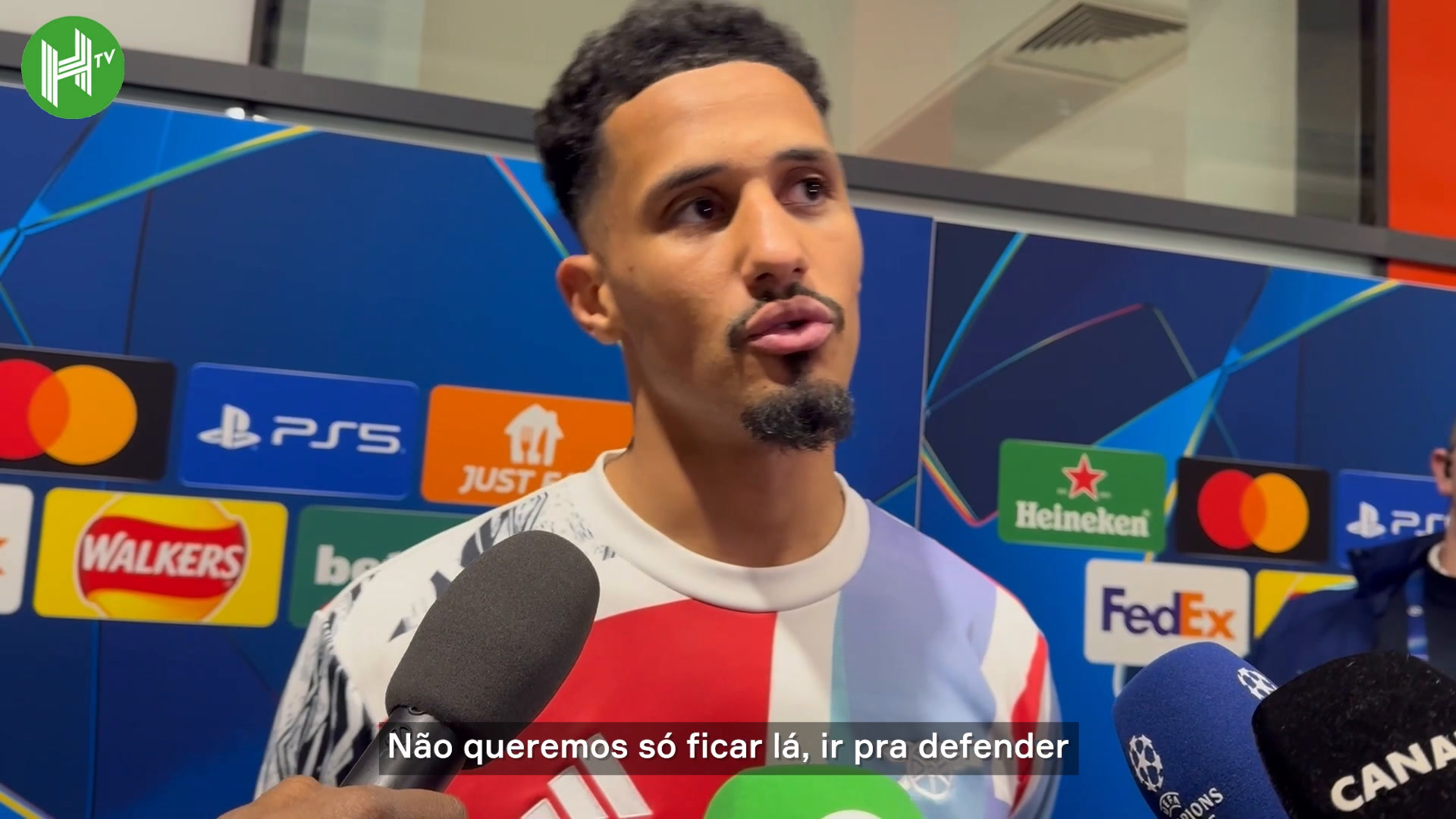 Saliba revela mentalidade do Arsenal para jogo no Bernabéu: "Queremos ...