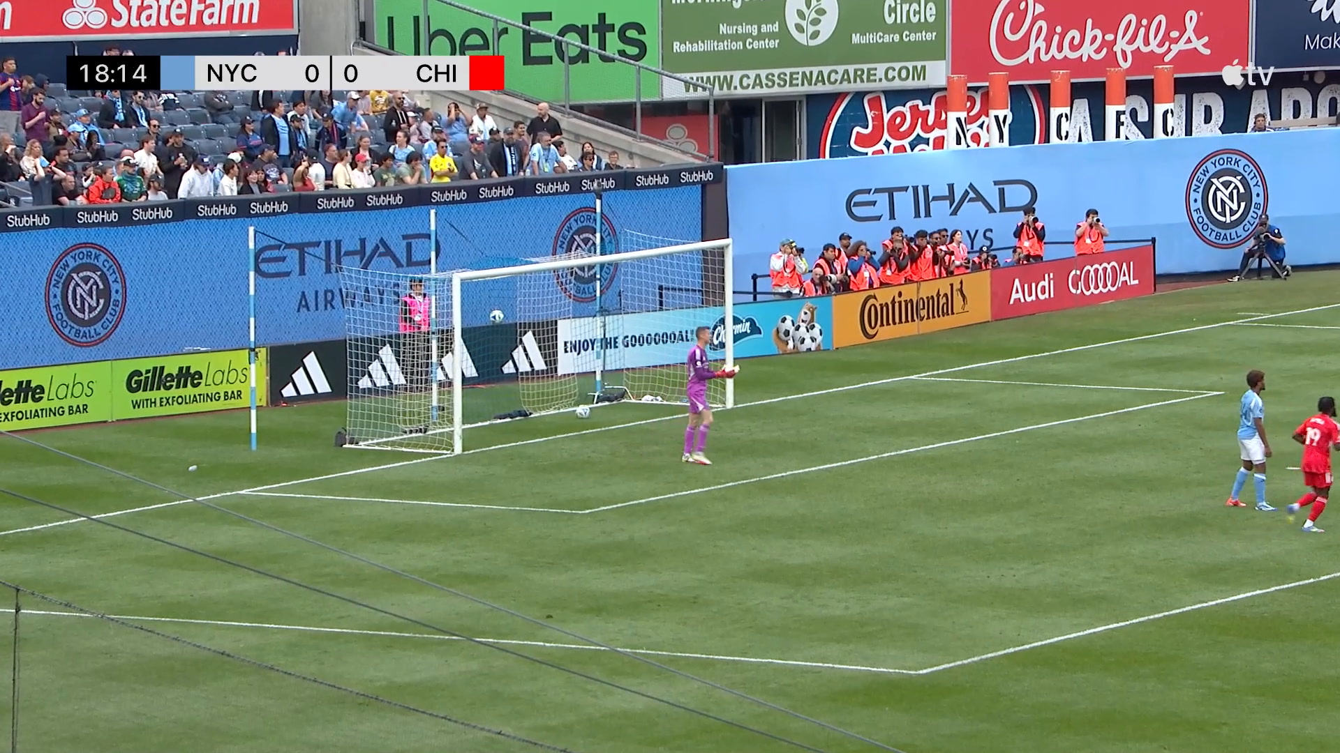 Melhores momentos da vitória do New York City FC sobre o Chicago Fire ...