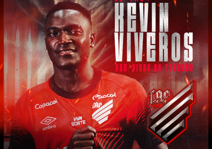 Athletico-PR anuncia contratação do atacante colombiano Kevin Viveros ...