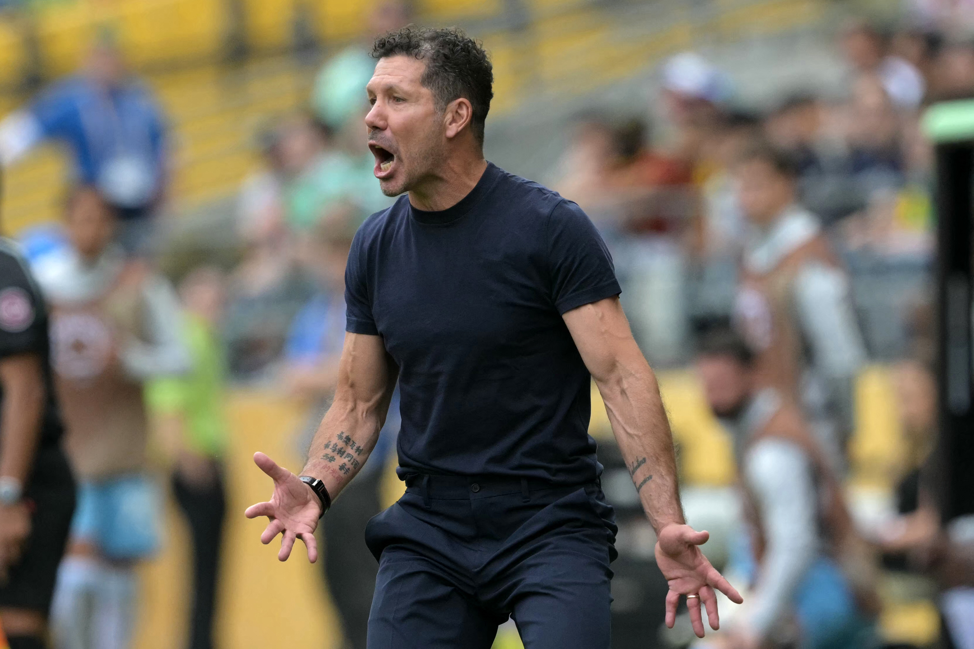 Simeone planeja dificuldades do Atlético de Madrid contra Botafogo ...