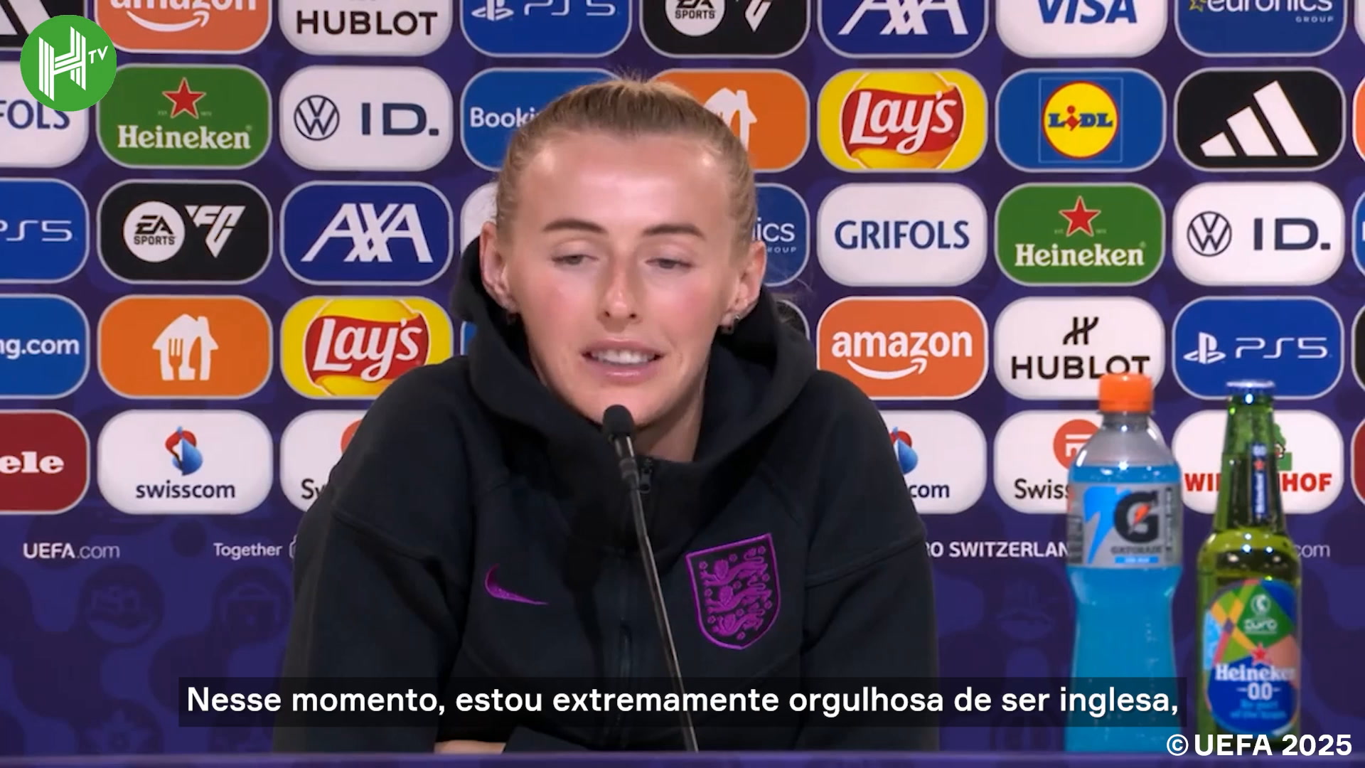 Chloe Kelly após classificação da Inglaterra para a final da Euro: "Não ...