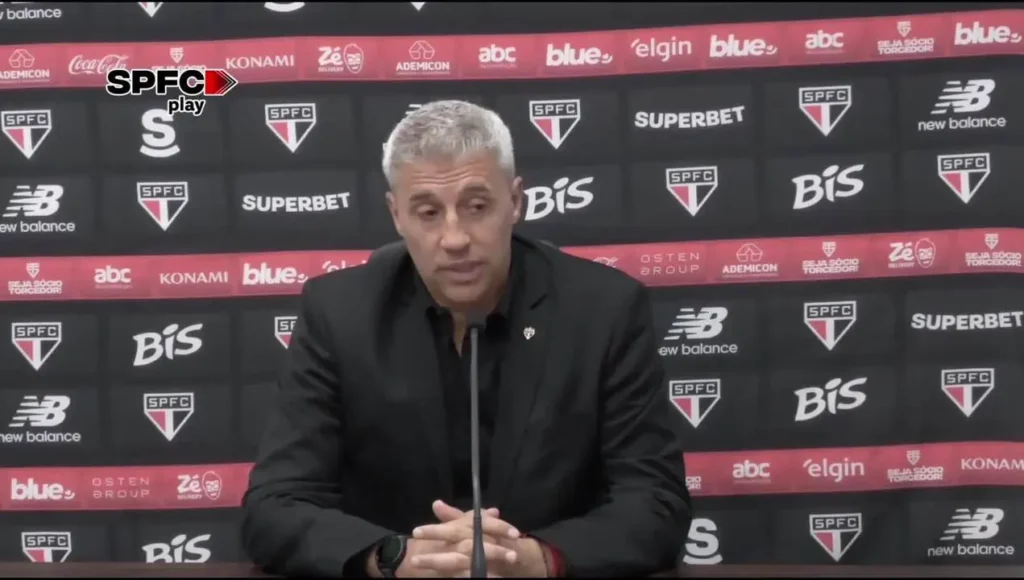 Crespo analisa eliminação do São Paulo e lance da expulsão de Rafael ...