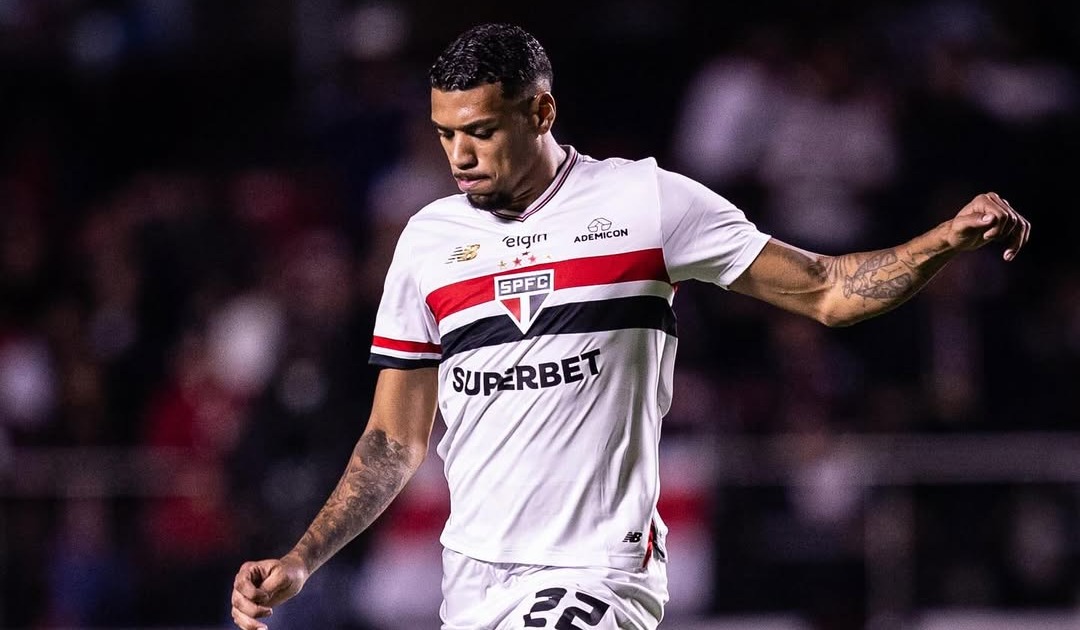 Ruan Tressoldi se despede de São Paulo após empréstimo