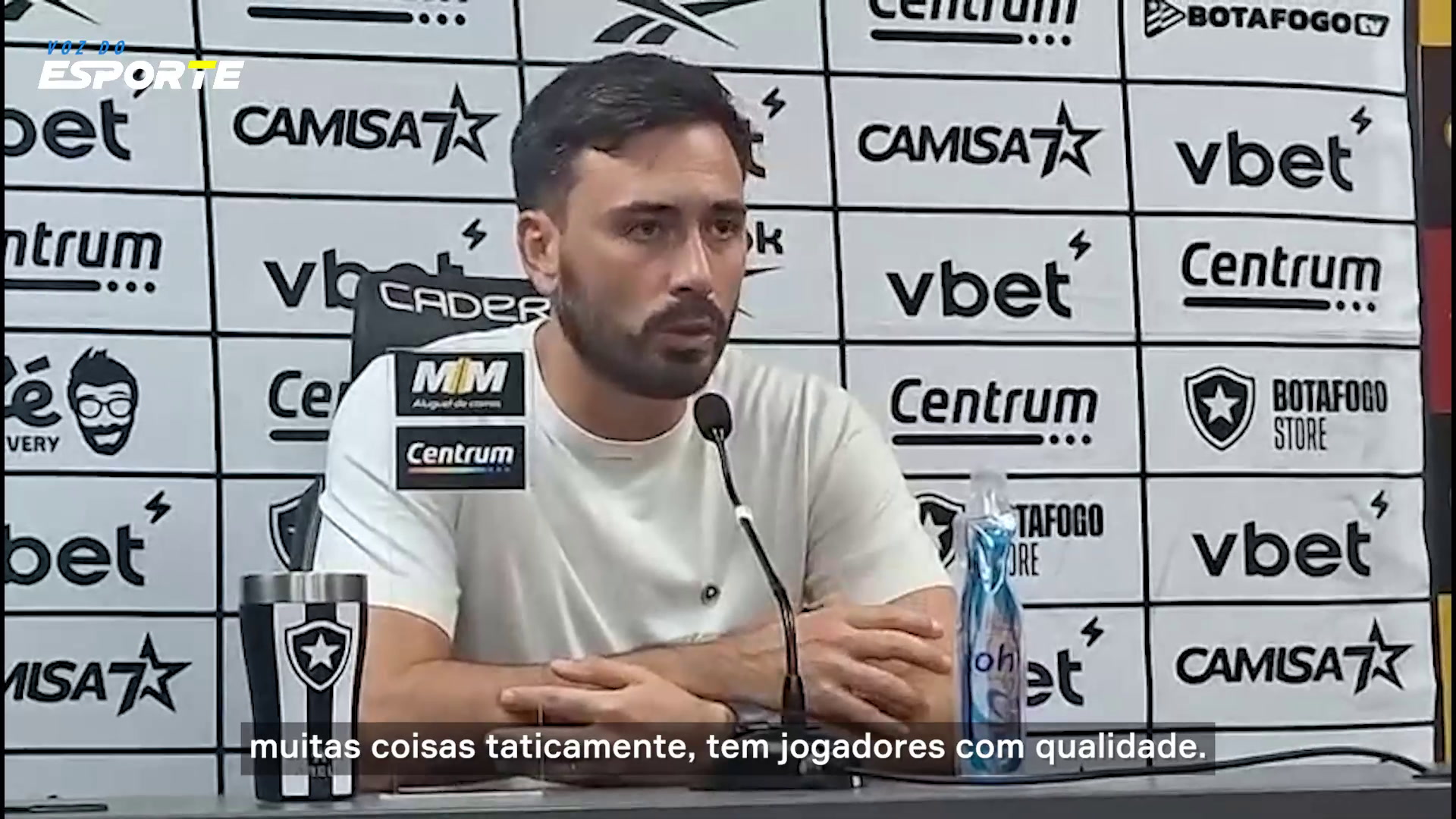 Treinador do Botafogo, Davide Ancelotti fala sobre o Brasileirão: "Não ...