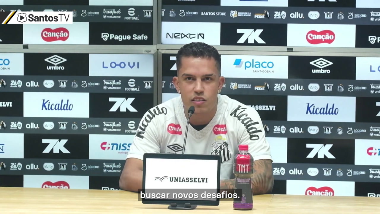 Igor Vinicius celebra retorno ao Santos: "Mexeu com meu coração ...