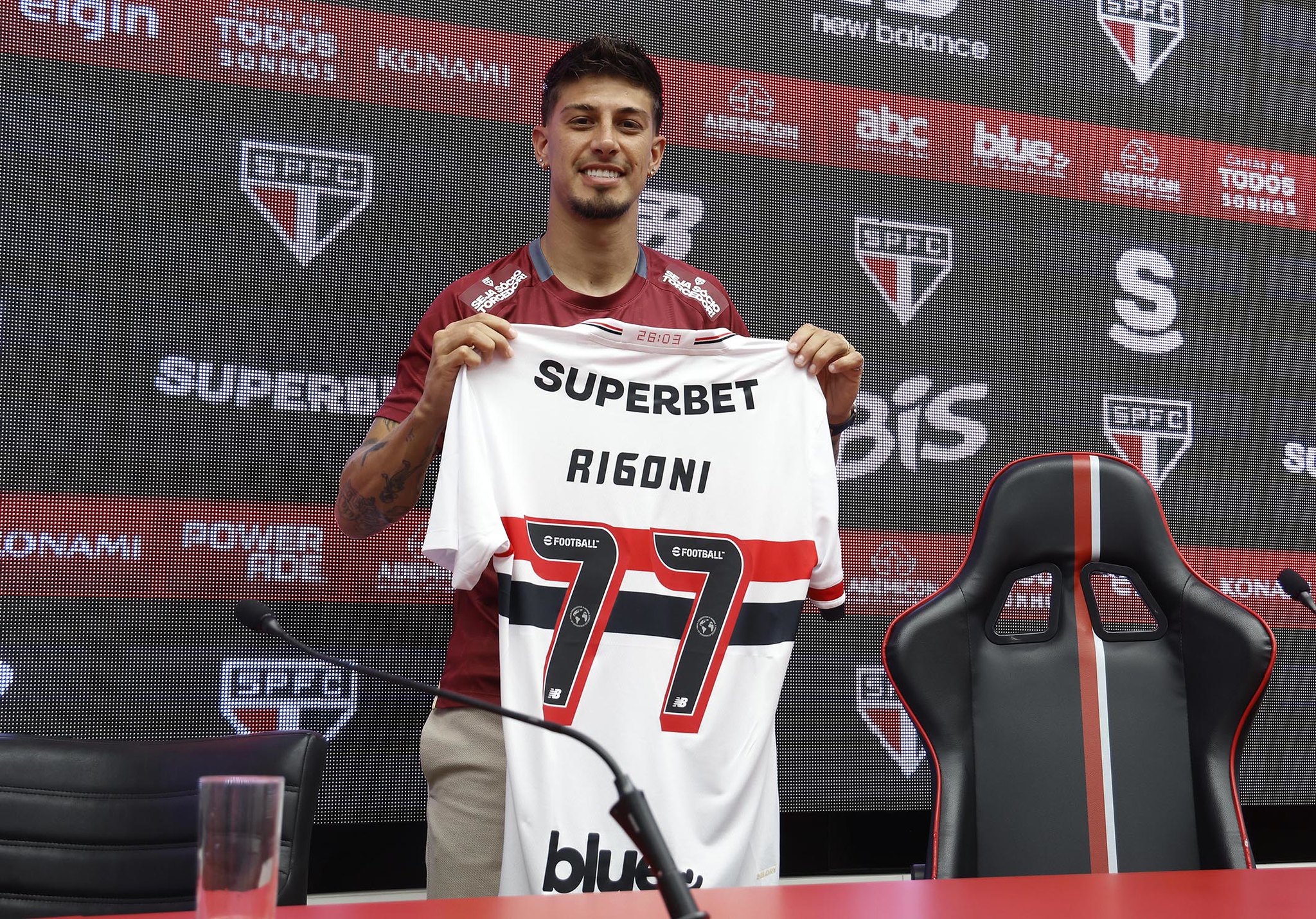 Rigoni fala sobre voltar a disputar a Libertadores pelo São Paulo