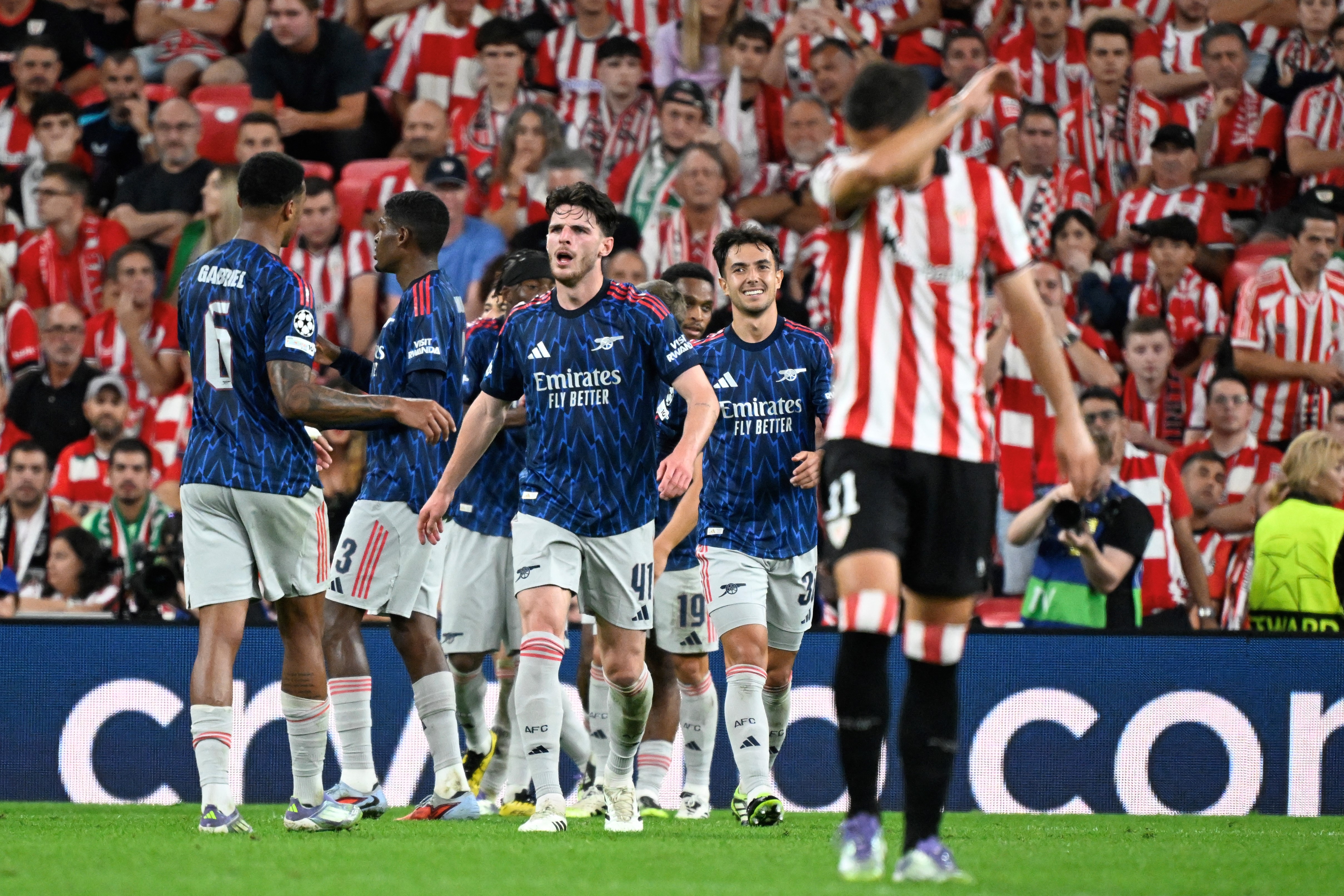 Com Martinelli decisivo, Arsenal vence o Bilbao em estreia na Champions ...