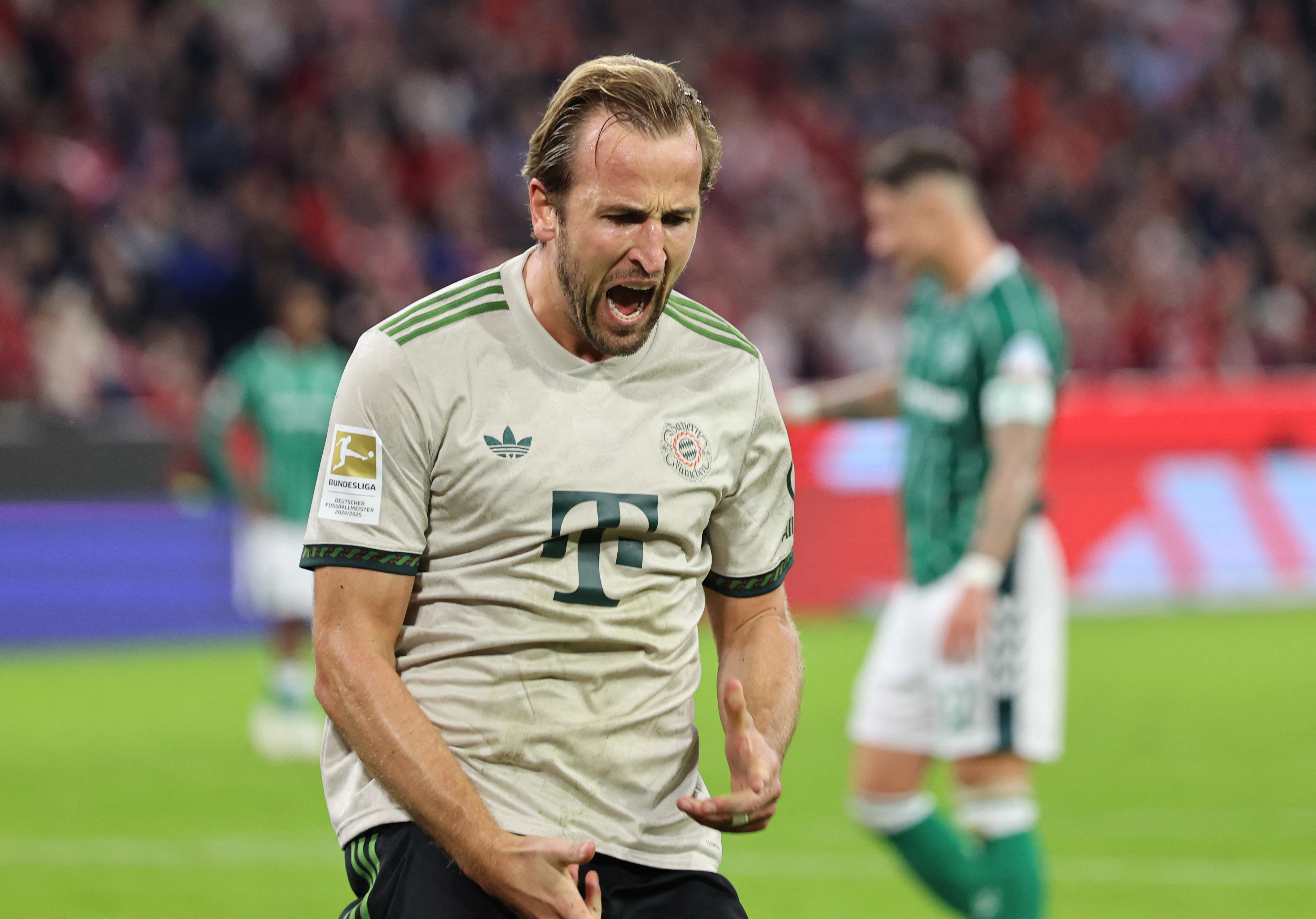 Harry Kane chega ao 100º gol, e Bayern de Munique goleia o Weder Bremen ...