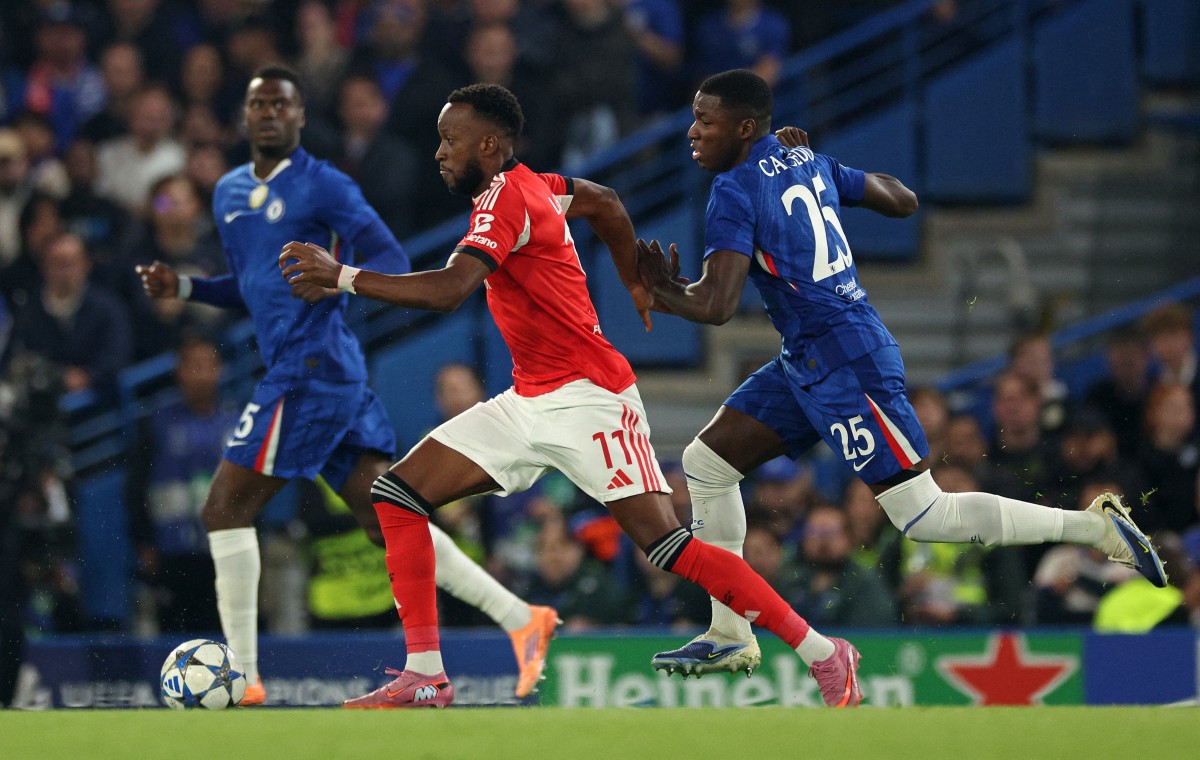Veja fotos do duelo entre Chelsea e Benfica pela Liga dos Campeões - Gazeta Esportiva
