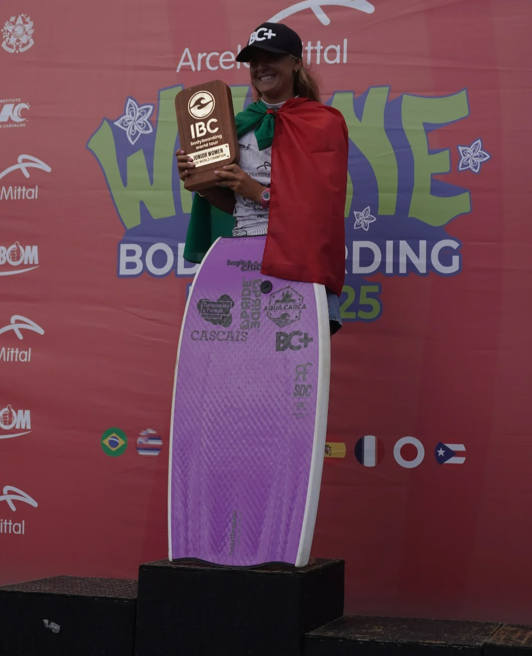 Campeã mundial Pro Júnior, portuguesa Alice Teotônio supera compatriota ...