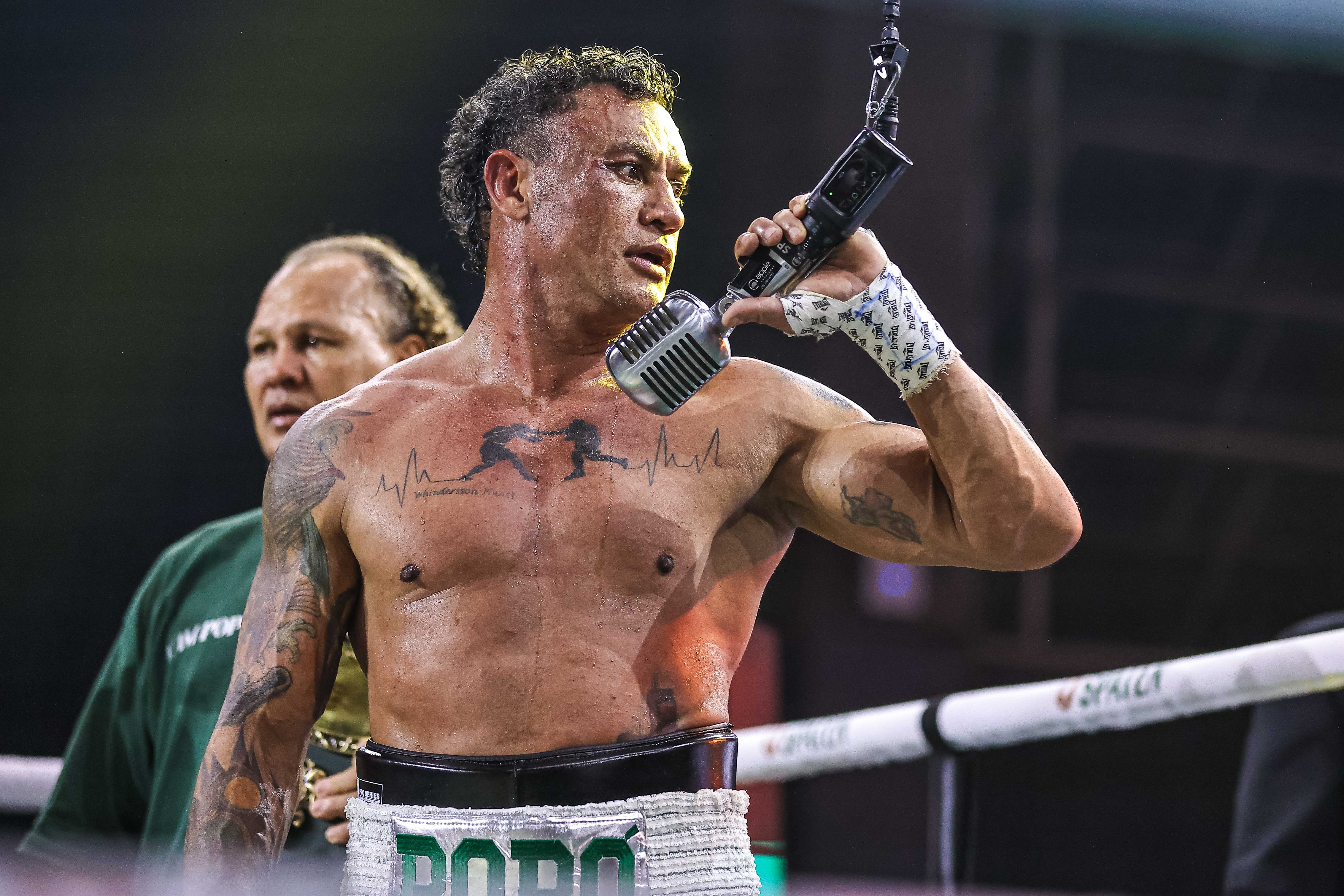 Popó repudia ataque de treinador André Dida no Spaten Fight Night - Gazeta Esportiva