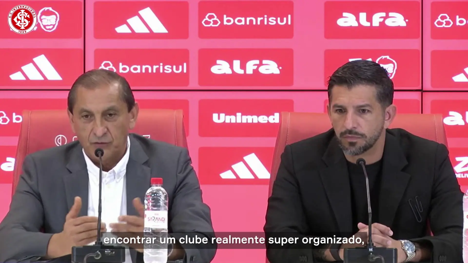 Ramón Díaz em apresentação: "Queremos que o Inter seja protagonista ...