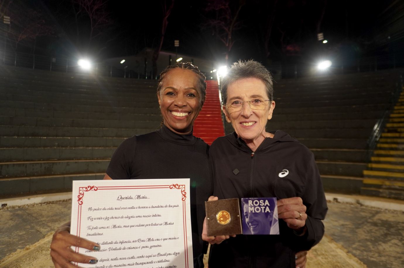 Rosa Mota participa com Maria Zeferina Baldaia de documentário sobre a Corrida de São Silvestre ...