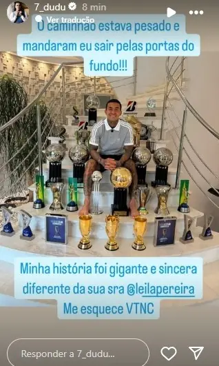 Dudu quer perícia para avaliar se causou prejuízo milionário ao ...