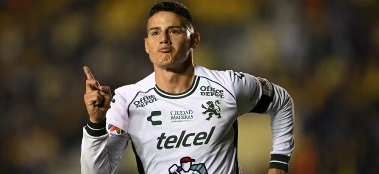 James Rodríguez não renovará com o León e busca clube para 2026