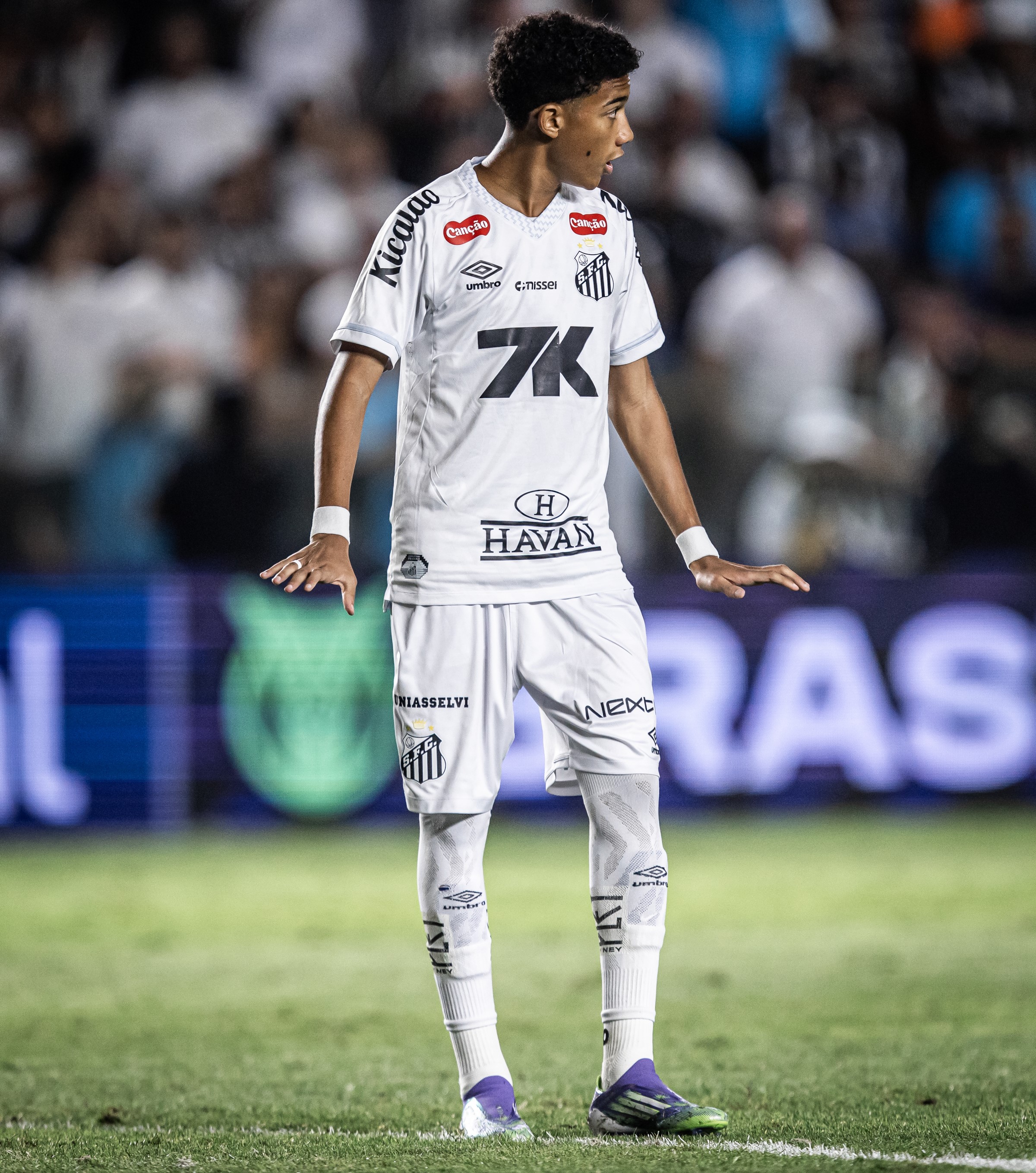 Robinho Jr. corresponde em nova chance e busca mais minutos no Santos ...