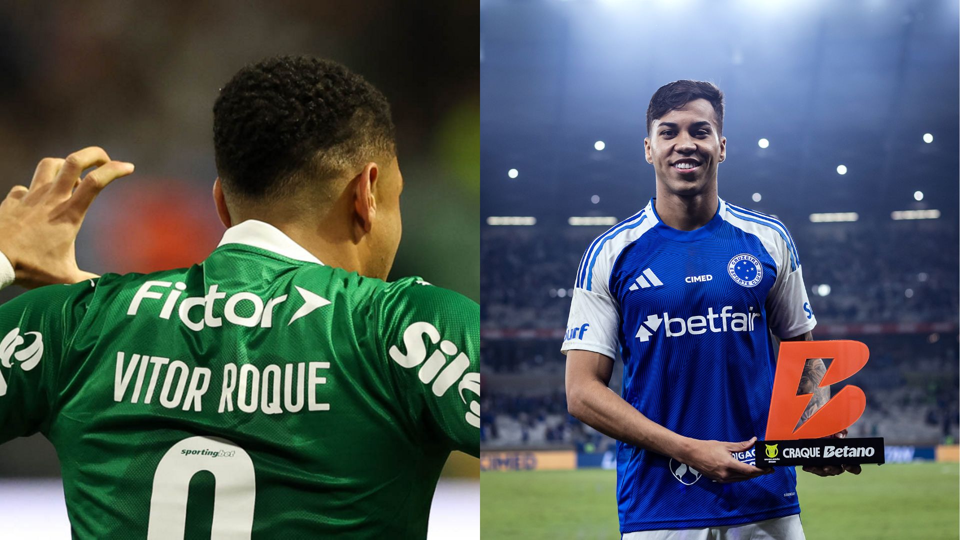 Vitor Roque e Kaio Jorge fazem duelo de goleadores em Palmeiras x Cruzeiro - Gazeta Esportiva