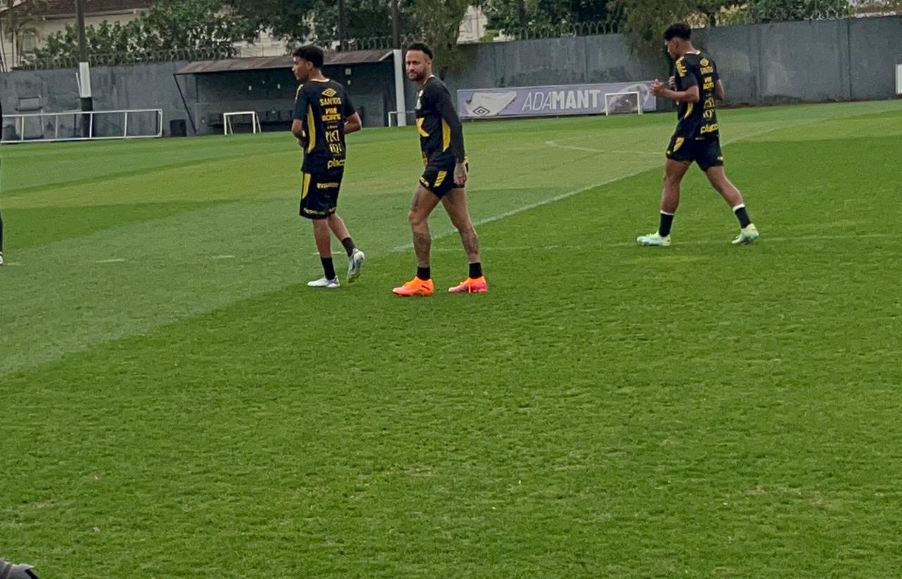 Escalação do Santos: Neymar treina com elenco e é relacionado; Mayke ...