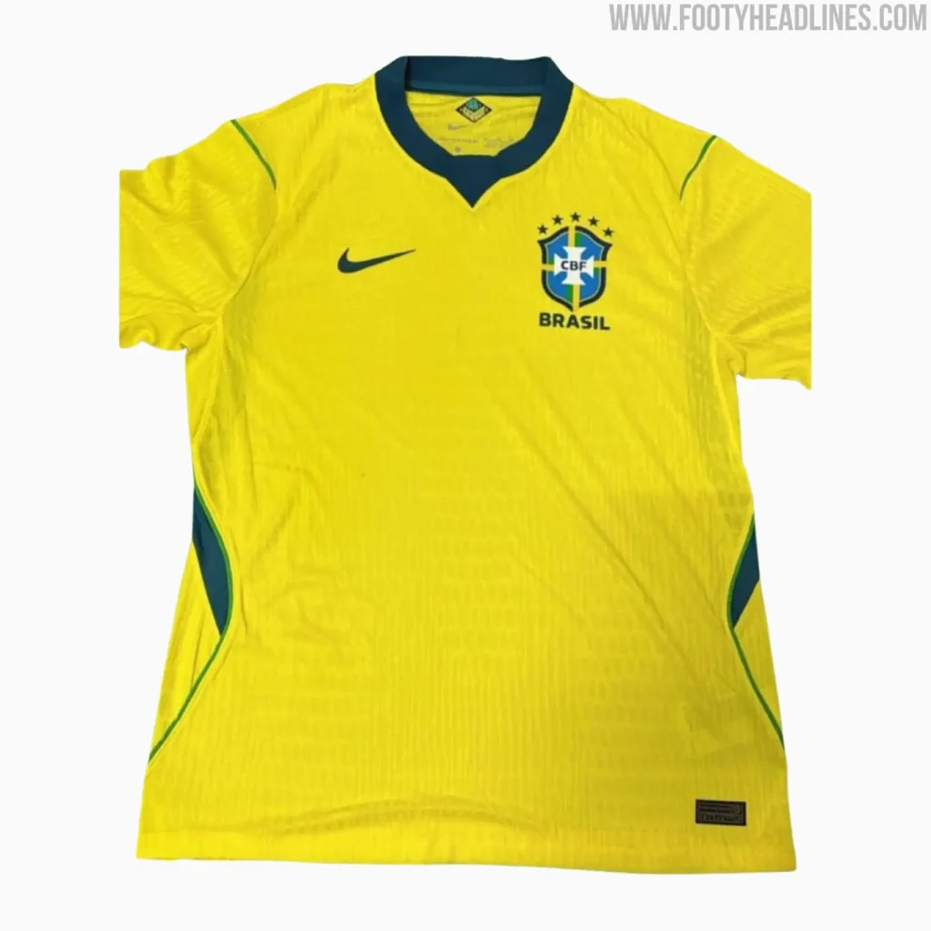 Site vaza possível camisa da Seleção para a Copa do Mundo 2026