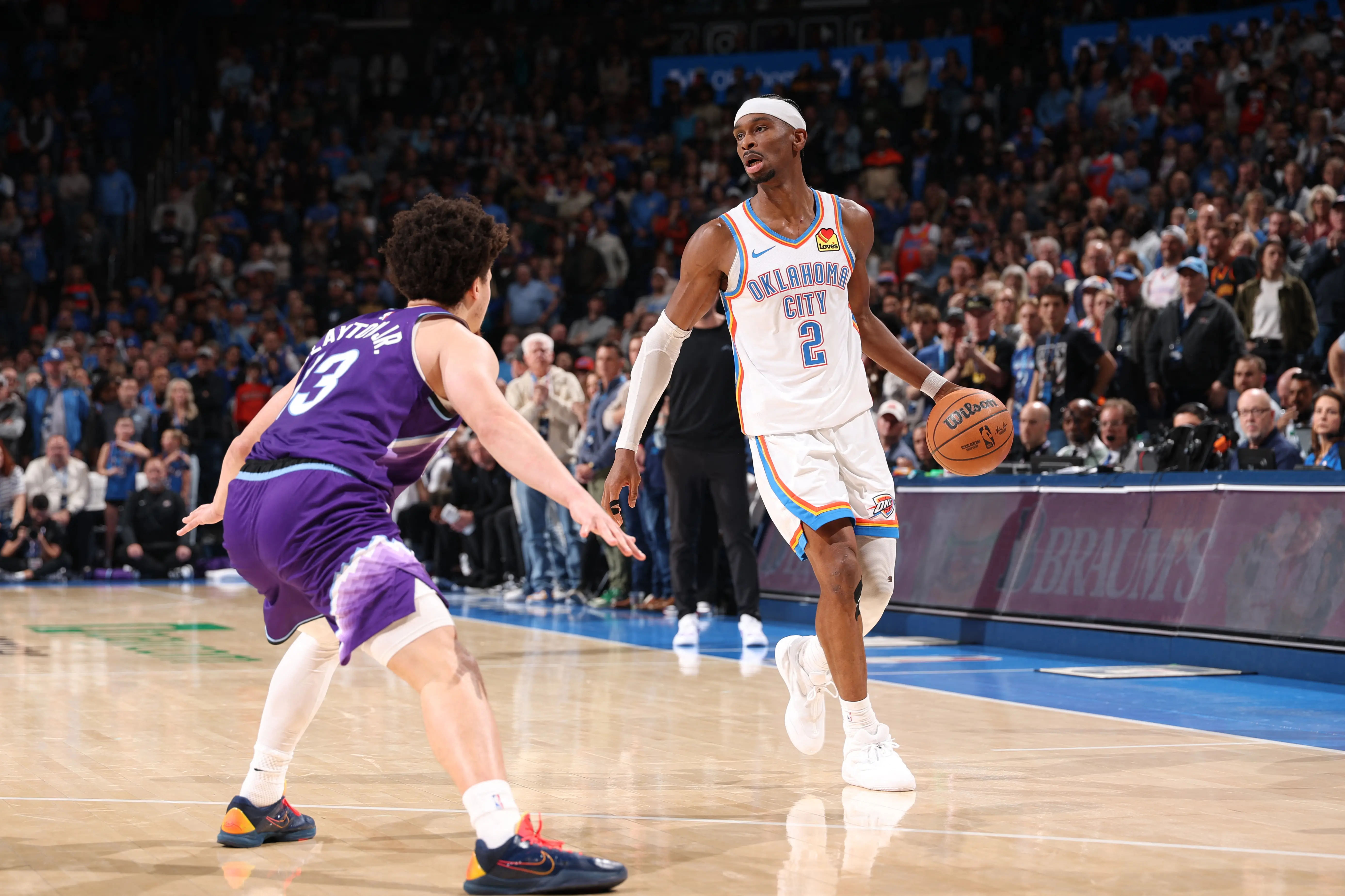 Gilgeous-Alexander salva o Thunder e afunda o Jazz na Prorrogação ...