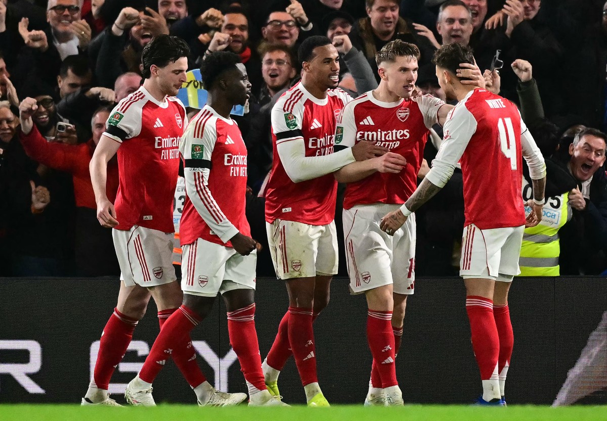 Arsenal vence Chelsea fora de casa e abre vantagem na semifinal da Copa ...
