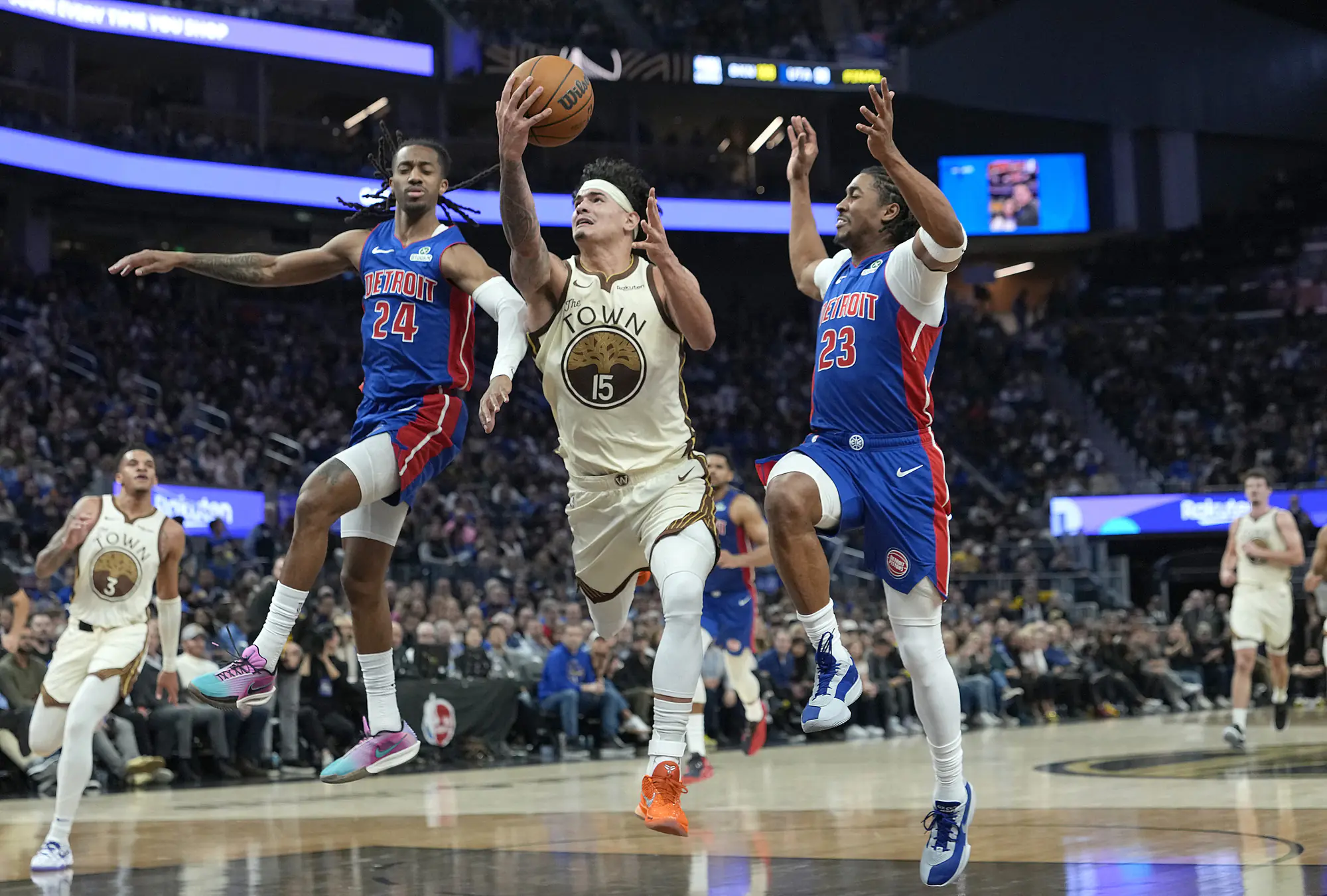 Gui Santos se destaca, mas Warriors perdem dos Pistons na NBA - Gazeta ...