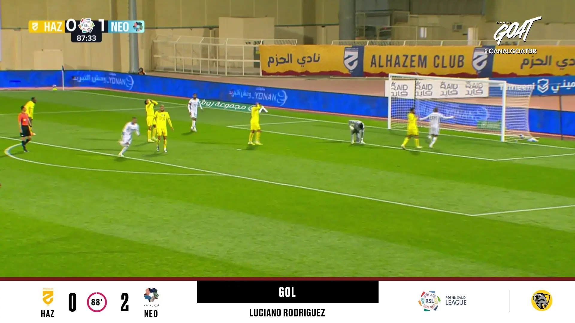 Ex-Bahia, Lucho Rodriguez marca pelo Neom na Arábia Saudita - Gazeta ...