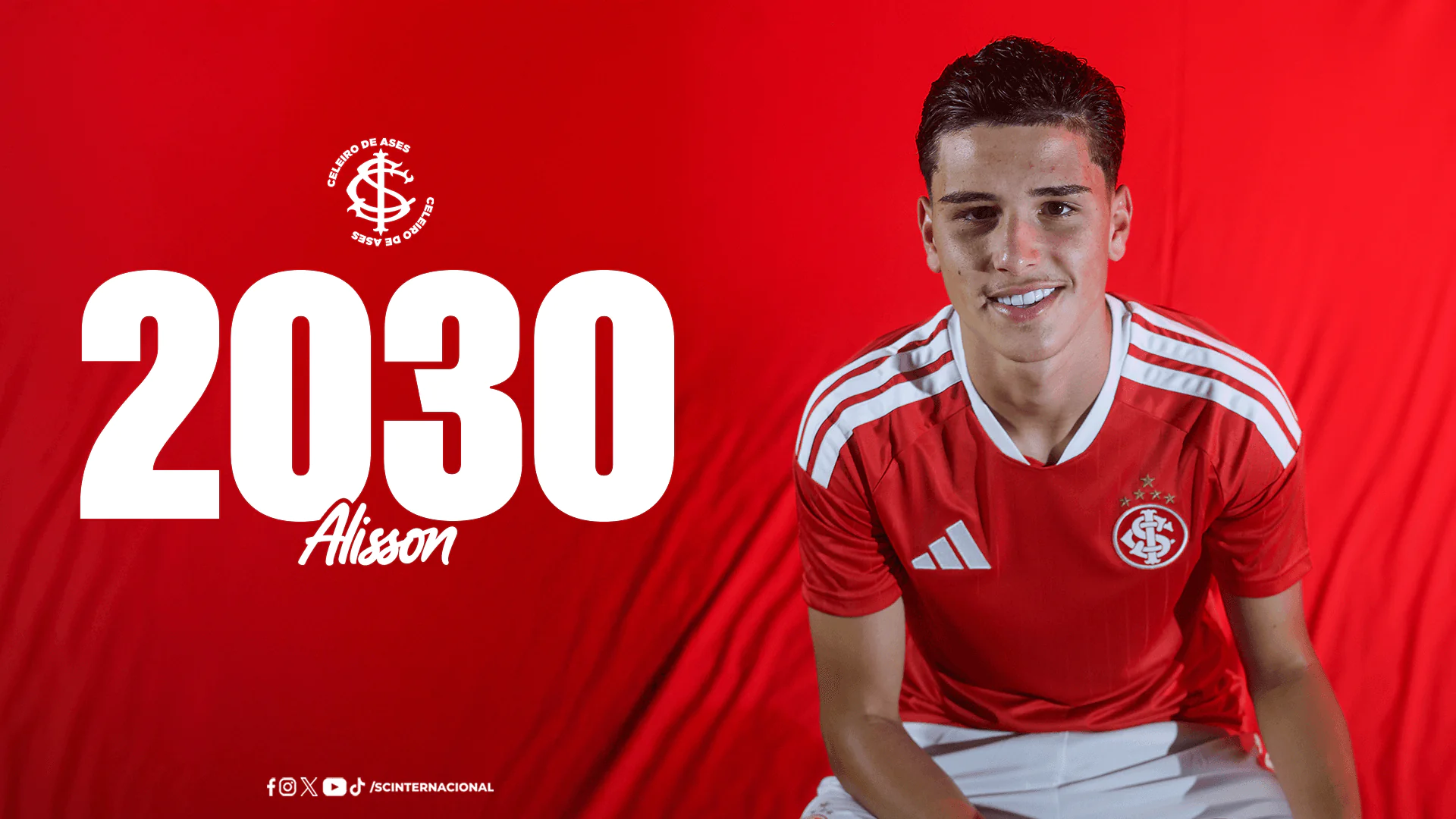 Internacional renova contrato com Alisson, cria da base - Gazeta Esportiva