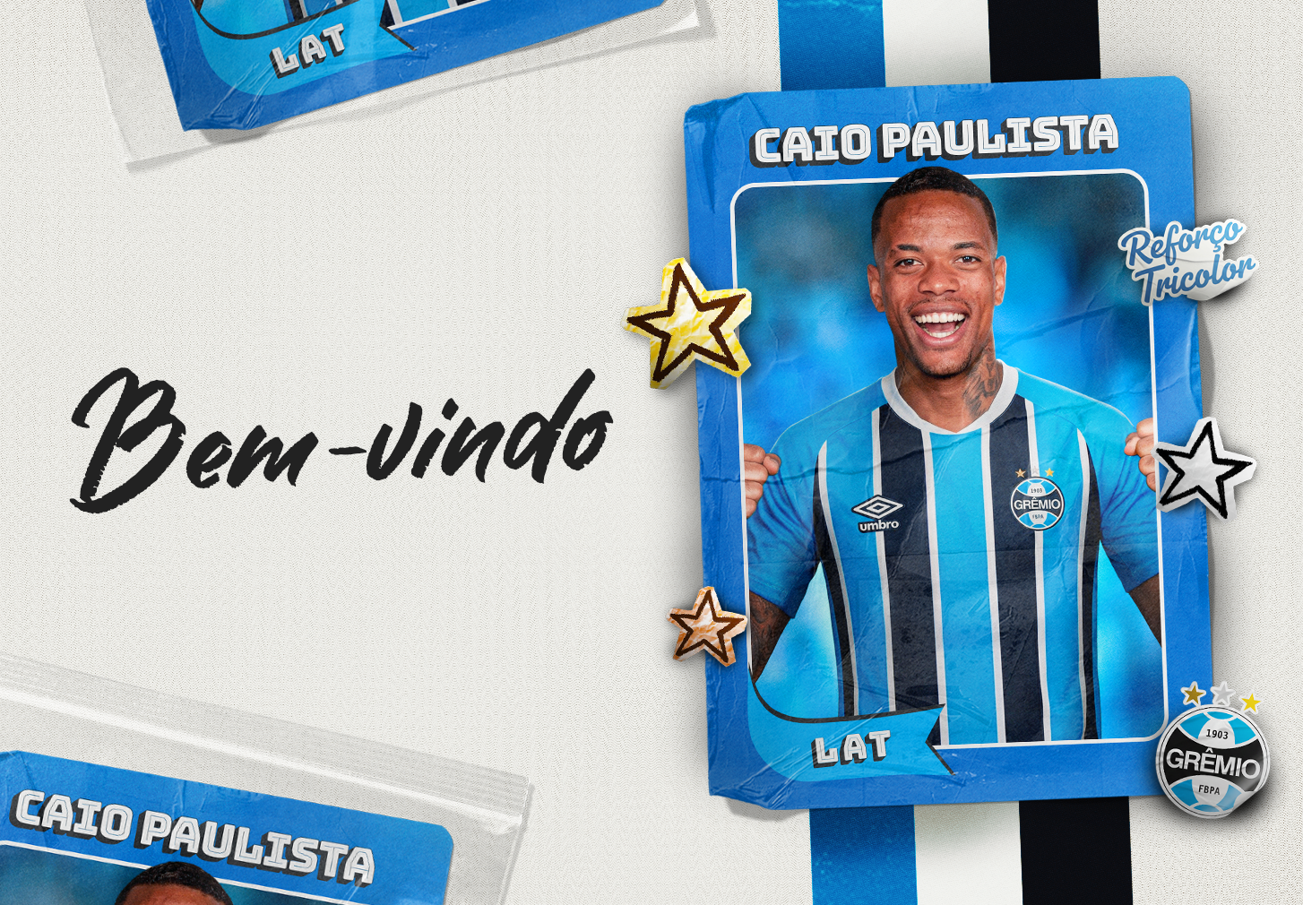 Grêmio anuncia a contratação de Caio Paulista, ex-Palmeiras; veja ...
