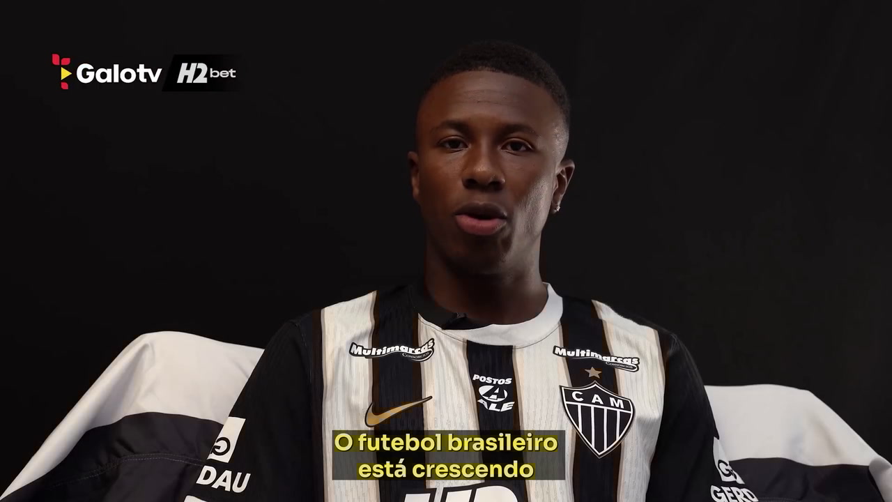 Reforço do Galo, Alan Minda exalta futebol brasileiro - Gazeta Esportiva