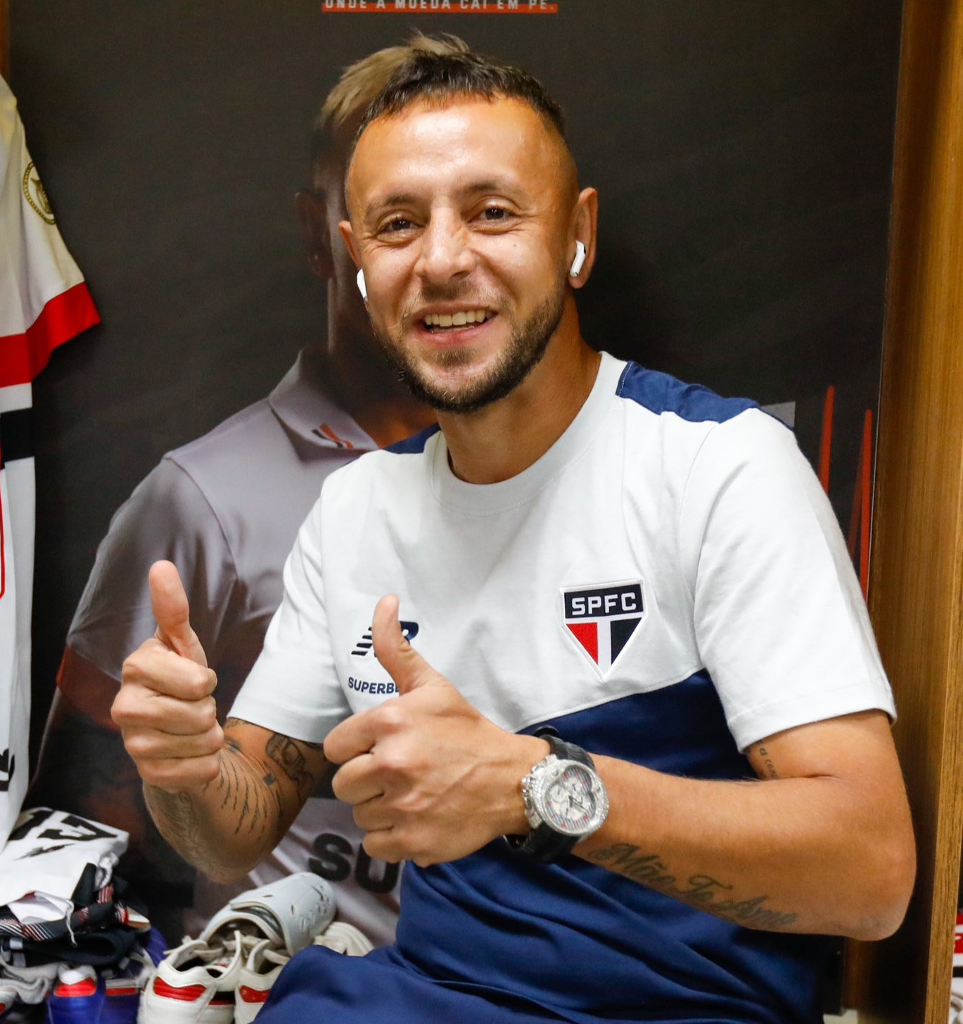 Novo gerente, Rafinha diz que "discurso de fracassado" não cabe no São ...