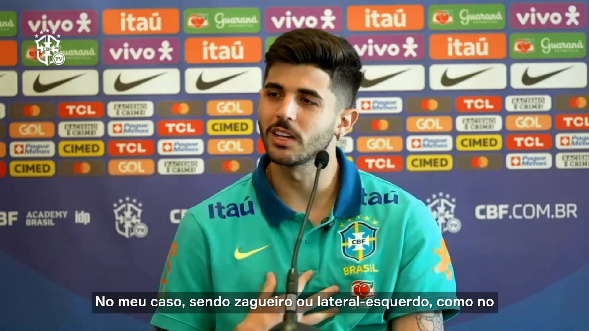 Beraldo destaca sua versatilidade a serviço da Seleção Brasileira ...