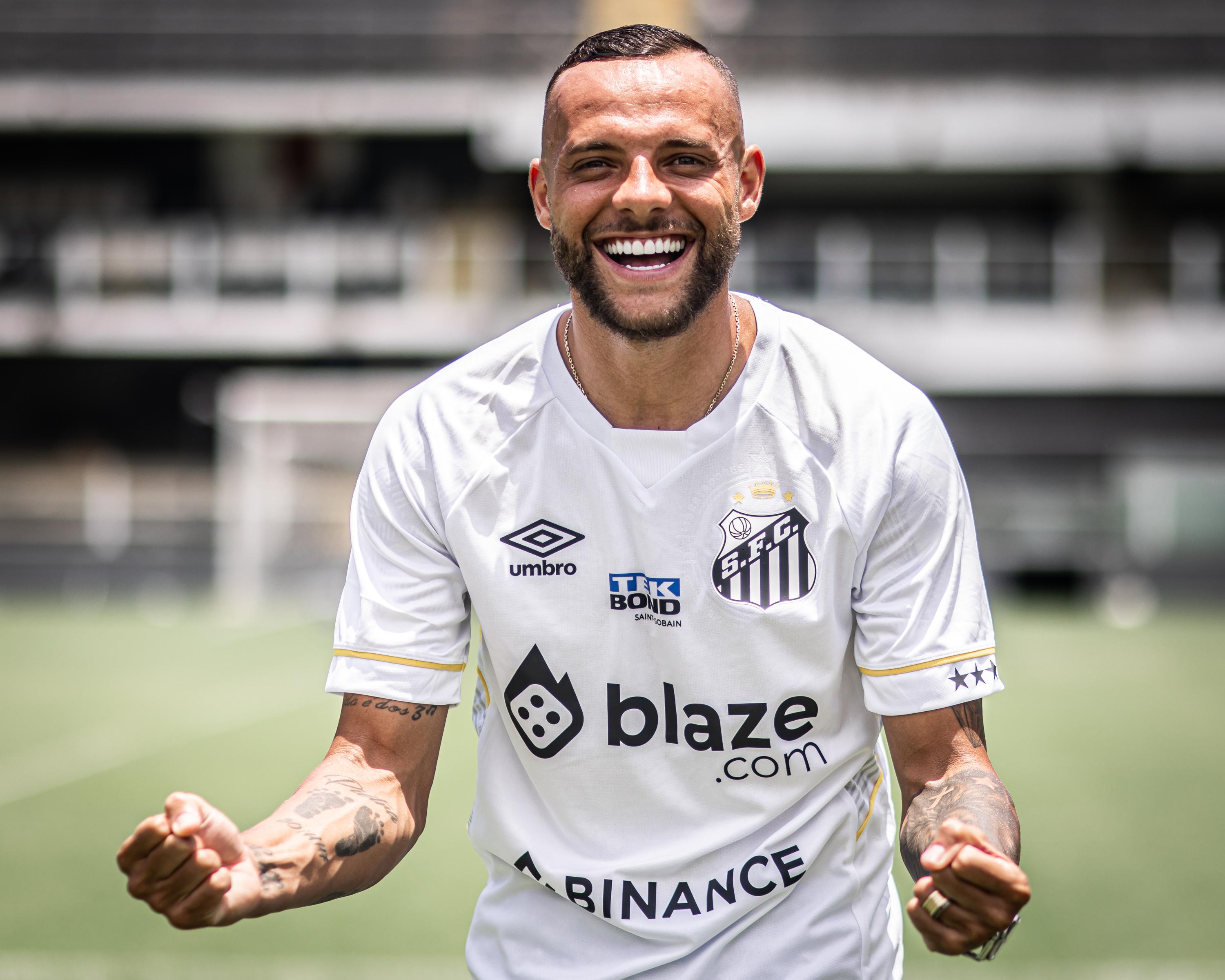 Guilherme cita função tática que deve exercer no Santos e projeta ...