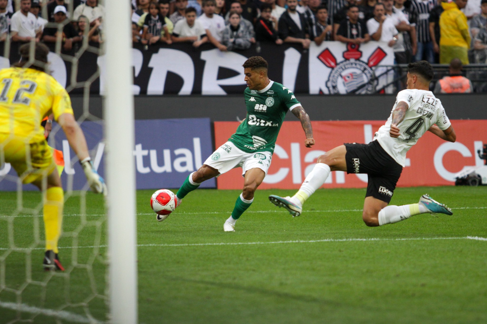 Veja fotos da partida entre Corinthians e Guarani pela primeira rodada ...